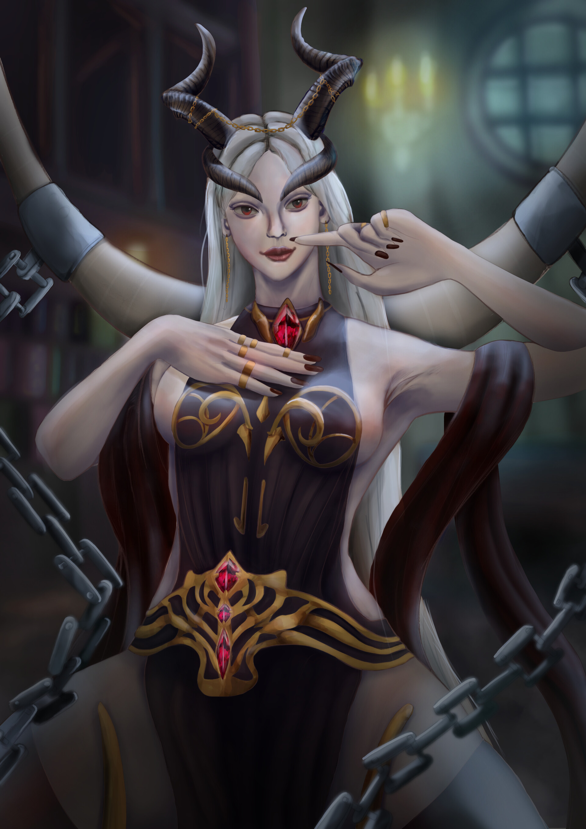 ArtStation - Library Witch