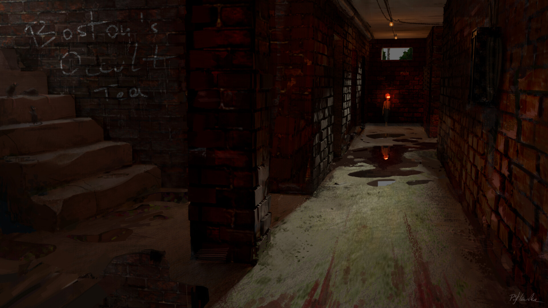Anna Pytlewska - Old basement concept - Boston's Occult Tea
