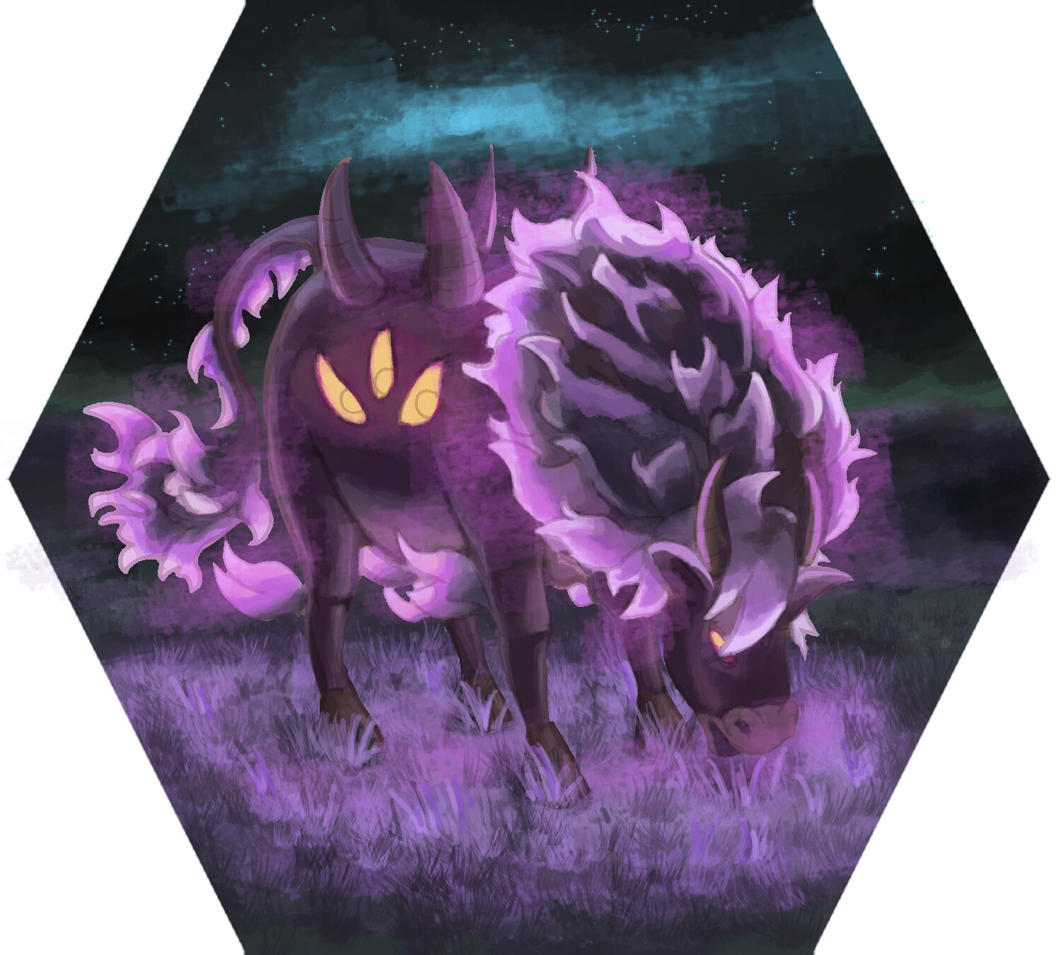 ArtStation - Hakutaku or Moo Moo COW