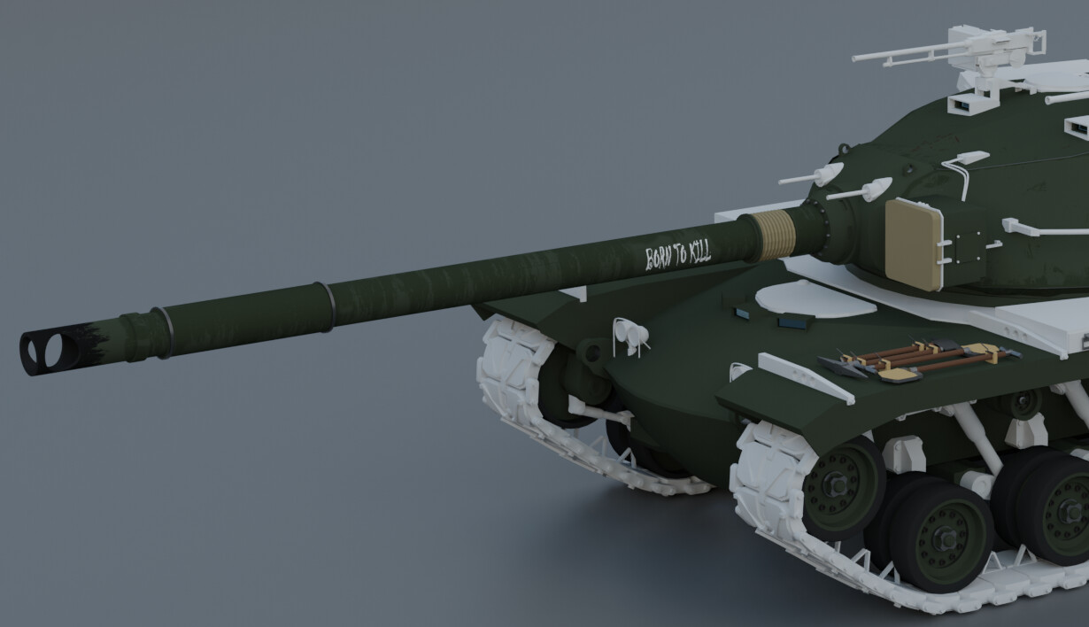 ArtStation - Sneak Peak for T110E5 :)