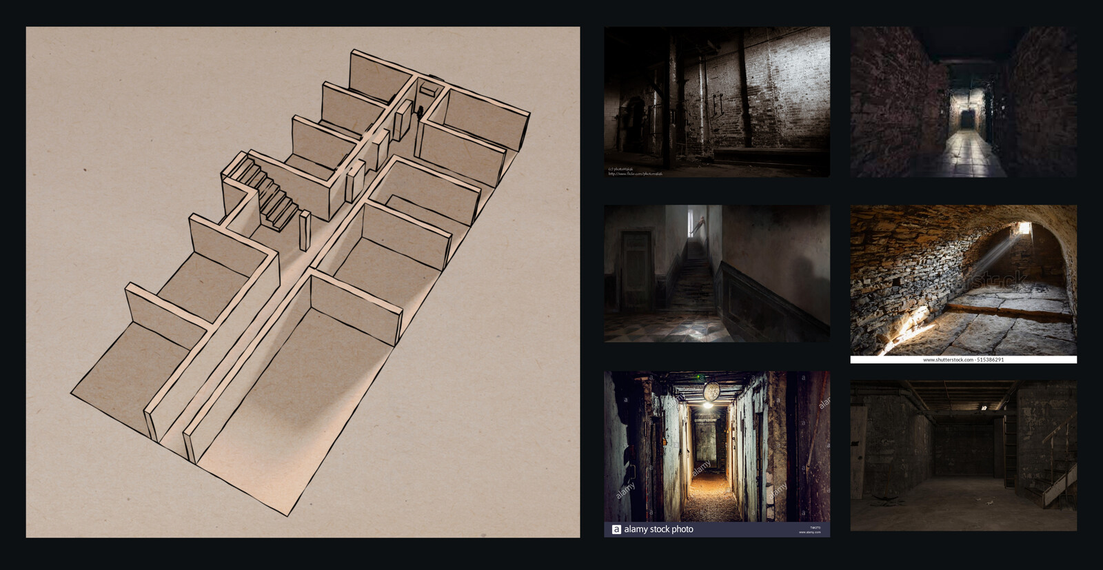 Anna Pytlewska - Old basement concept - Boston's Occult Tea