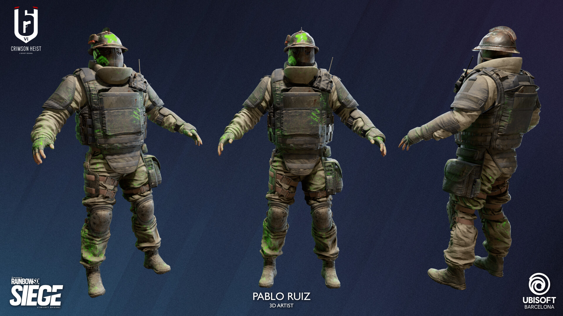 Pablo Ruiz Roldán - Rainbow Six | Siege - Rook Apocalypse Event