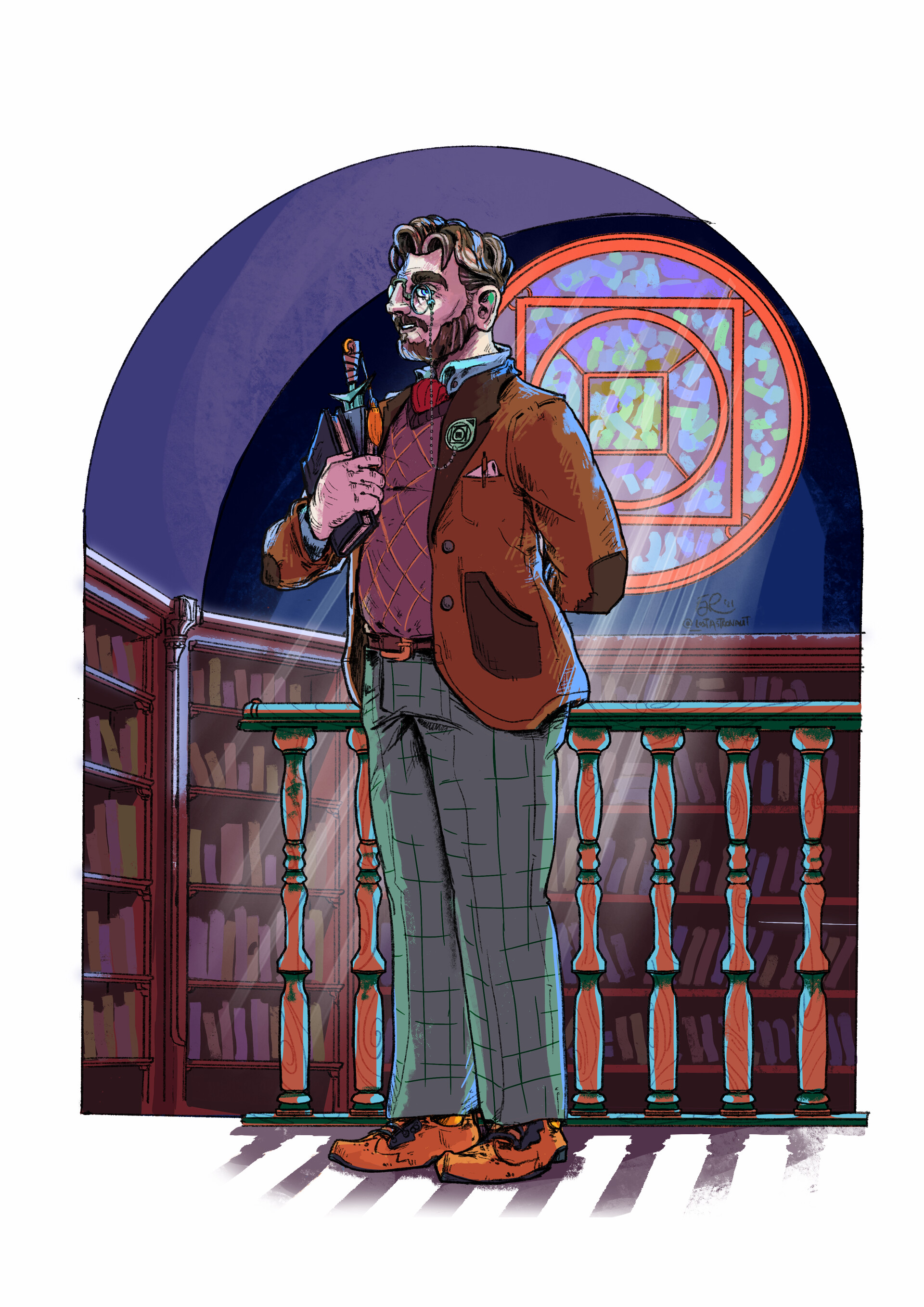 ArtStation - Vampire the Masquerade - TTRPG Character Commission NPC