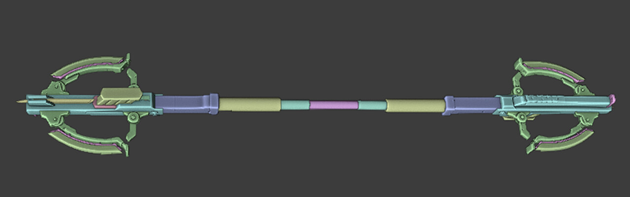 Rika McNeeley - Happy Huntress Weapon - RWBY