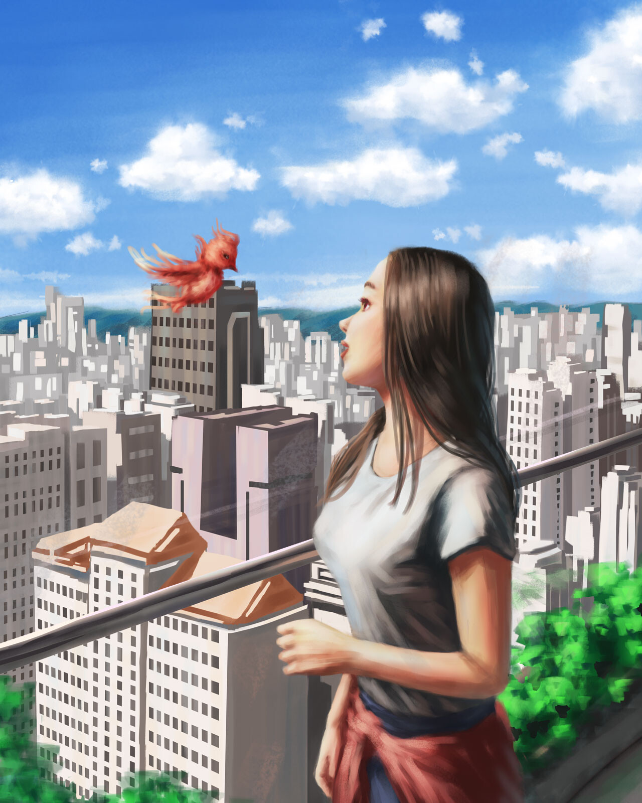 ArtStation - Cityview Study 1