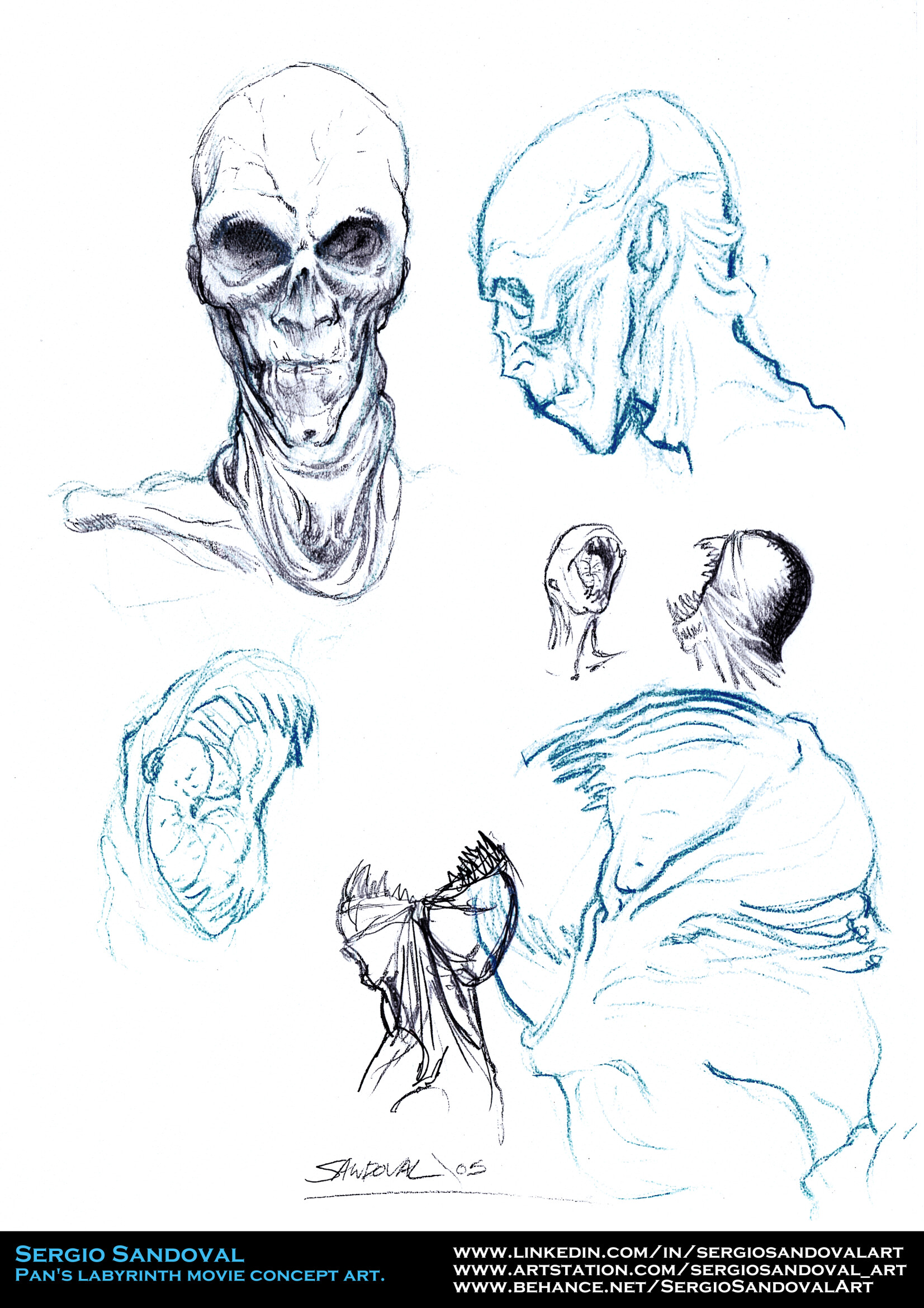 how to draw labyrinth characters