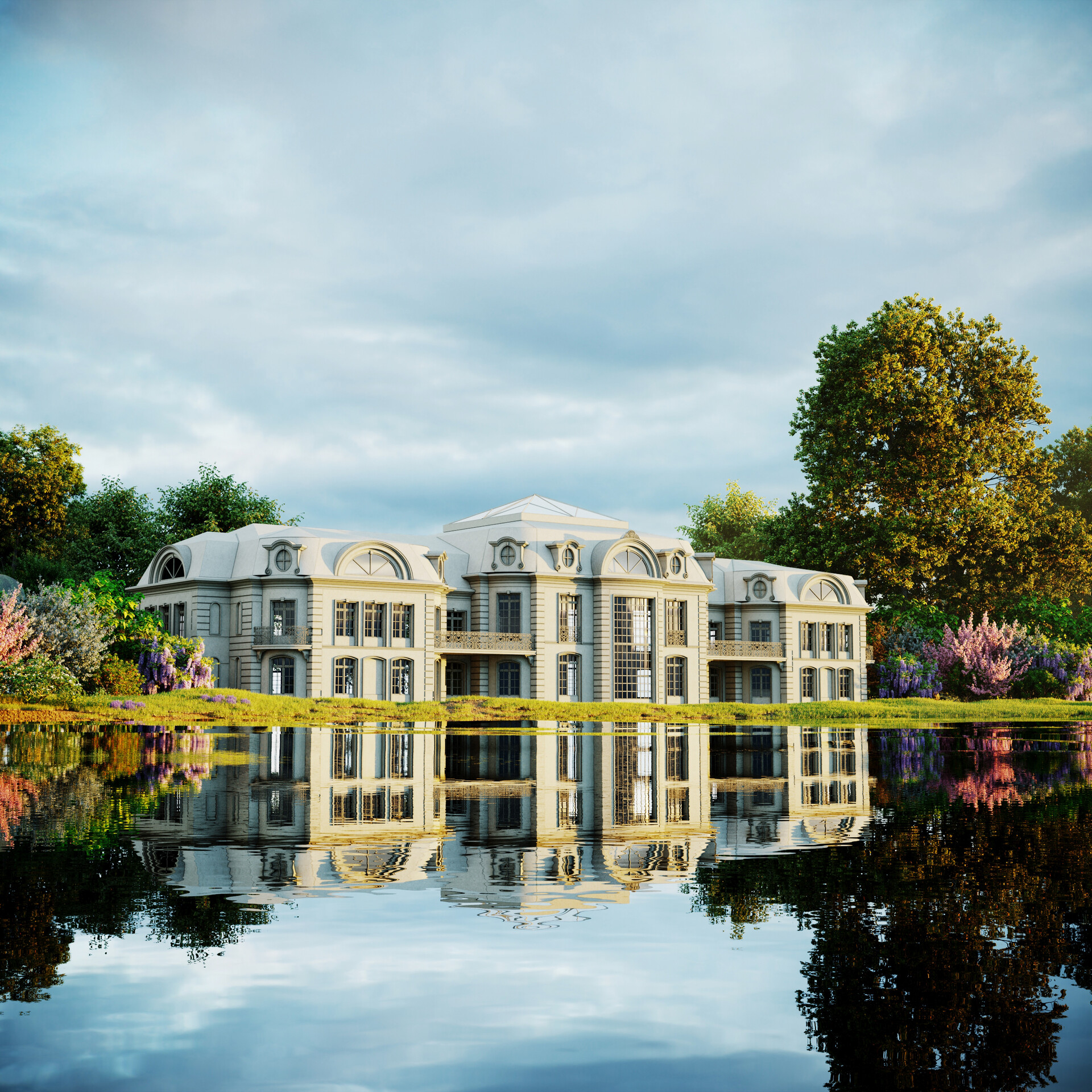 ArtStation - villa render