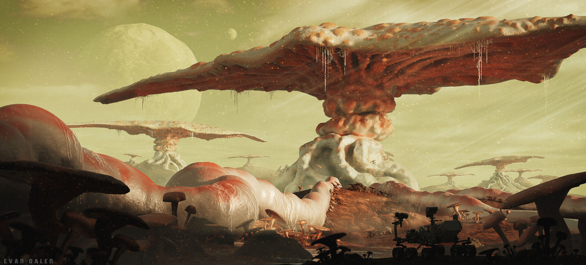 ArtStation - Fungi Trees