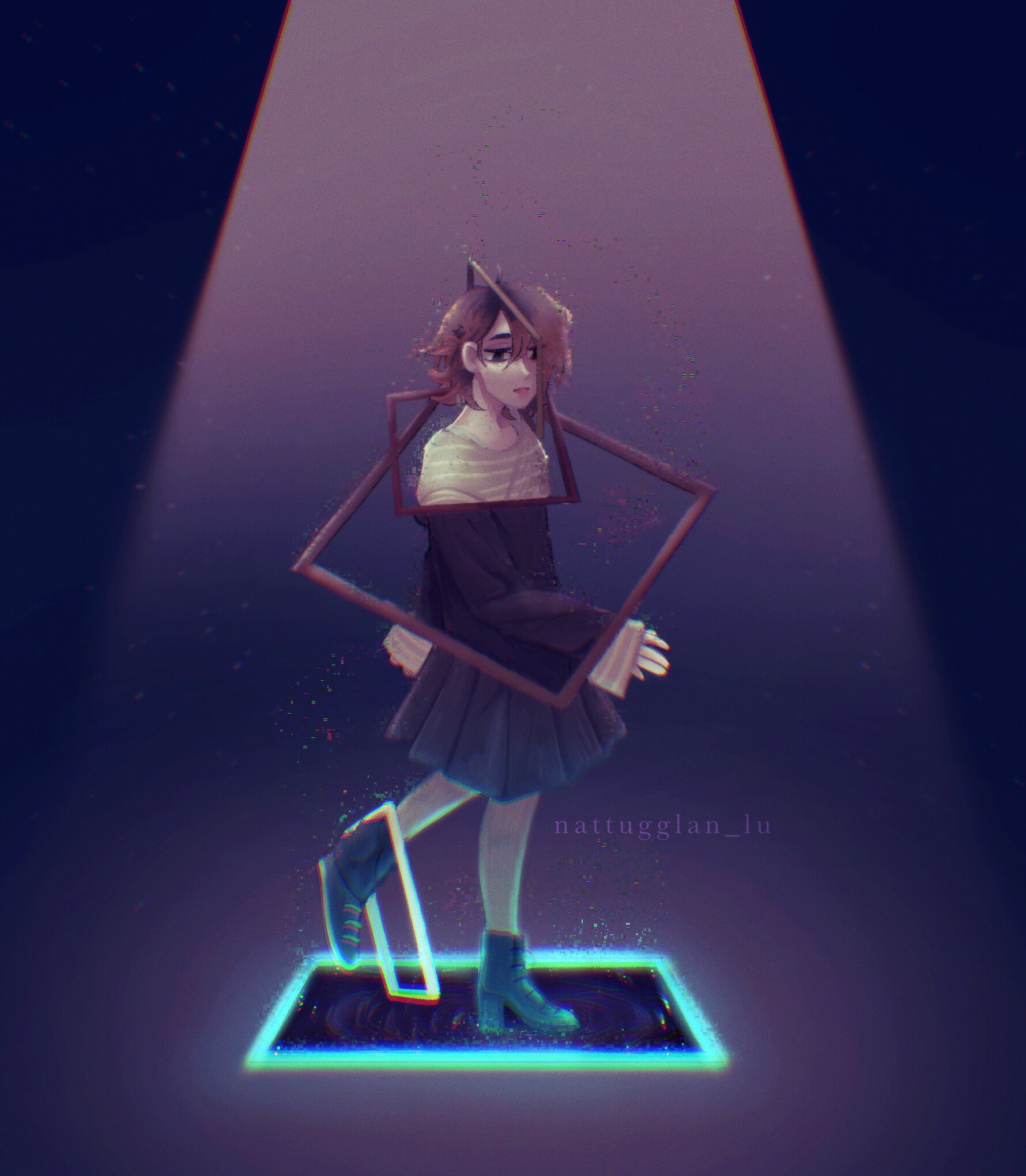 ArtStation - "As I Carefully Dance Through The Hell Inside of Me"