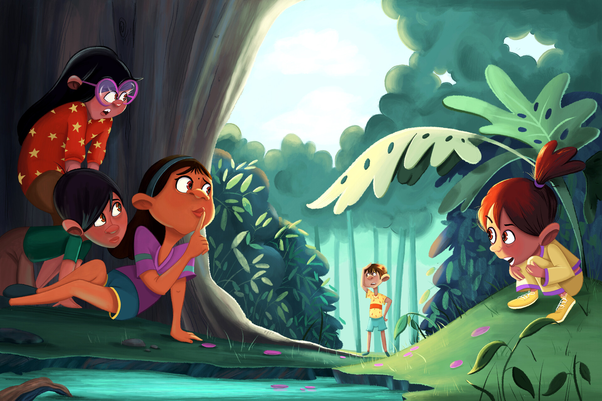 ArtStation - Hide and Seek