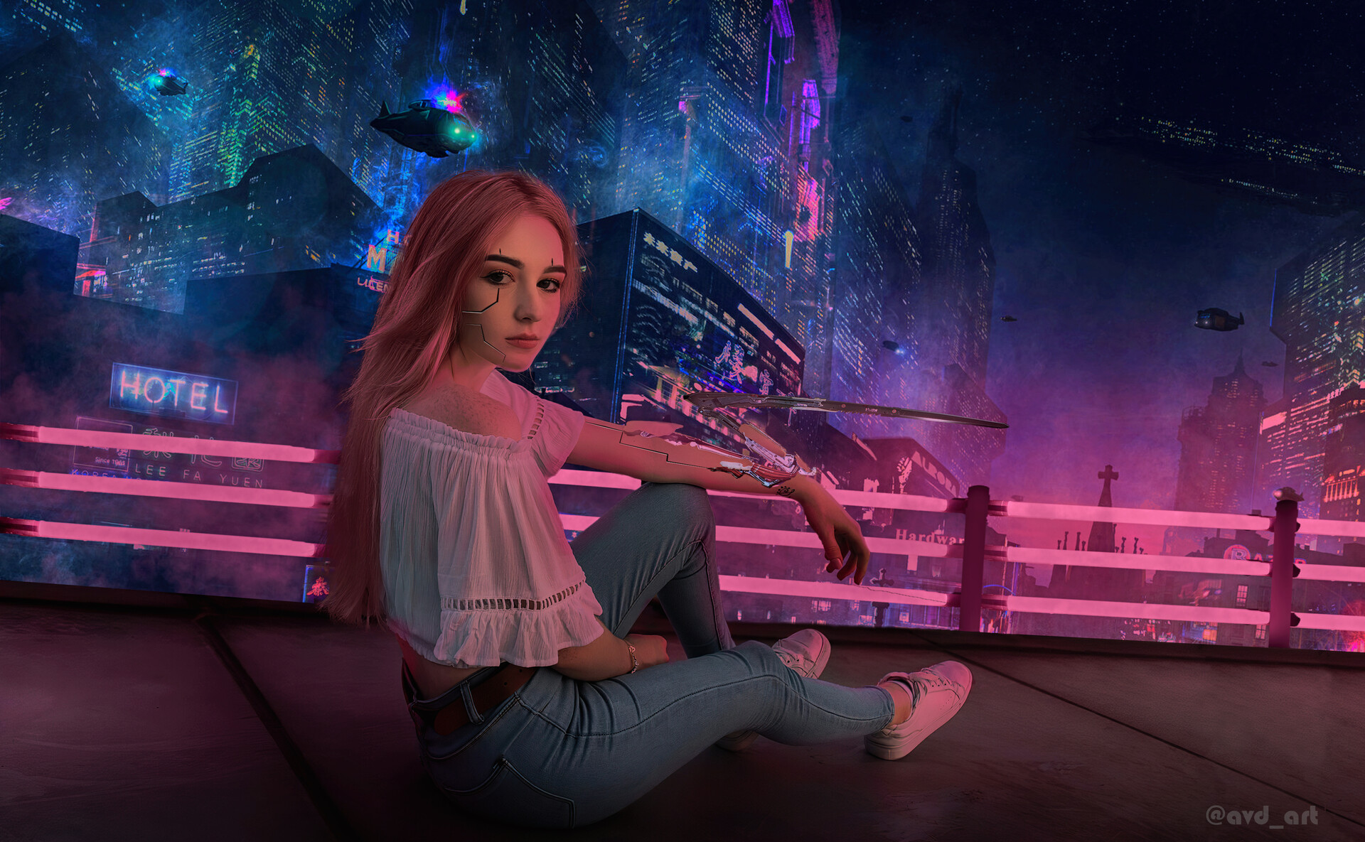 ArtStation - CyberGirl