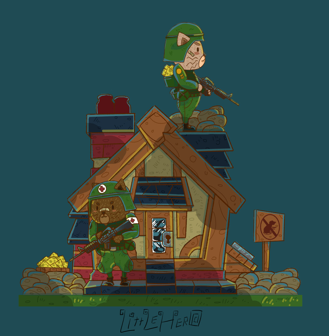 ArtStation - The Cheese Wars