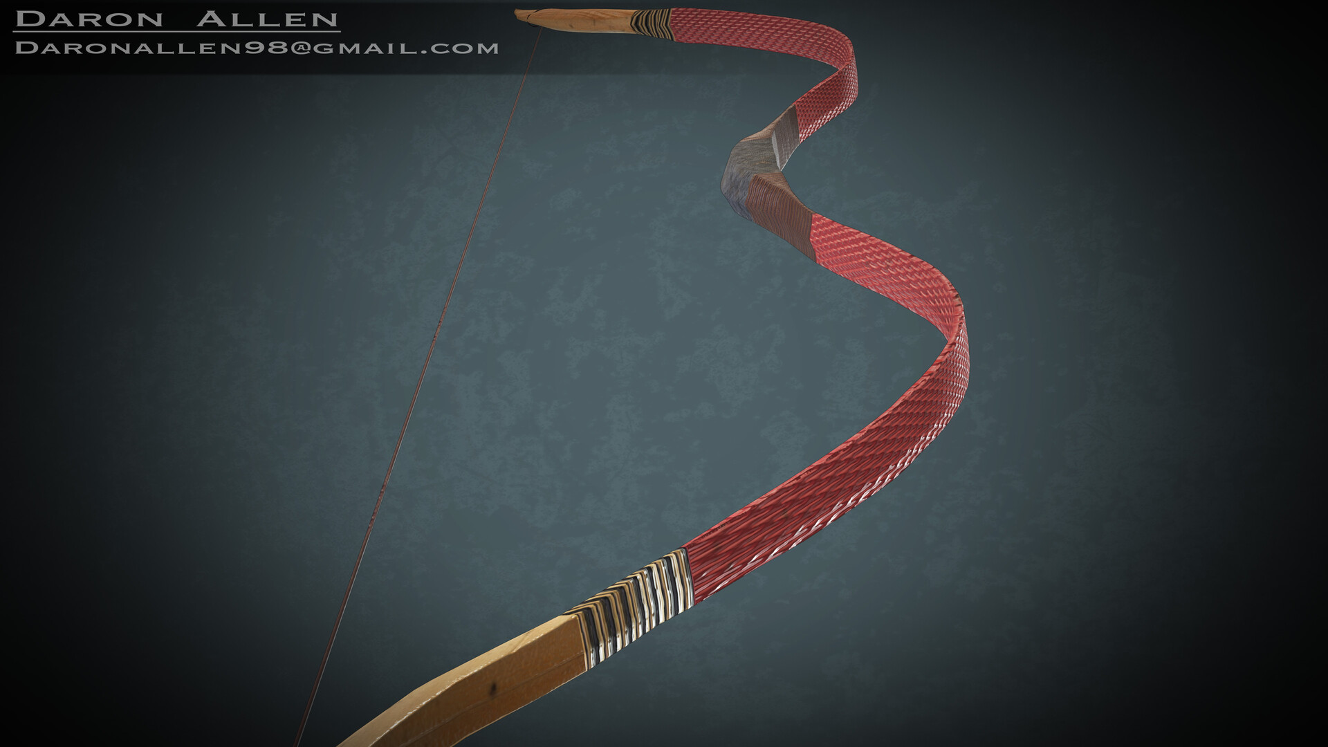 ArtStation - Hunting bow