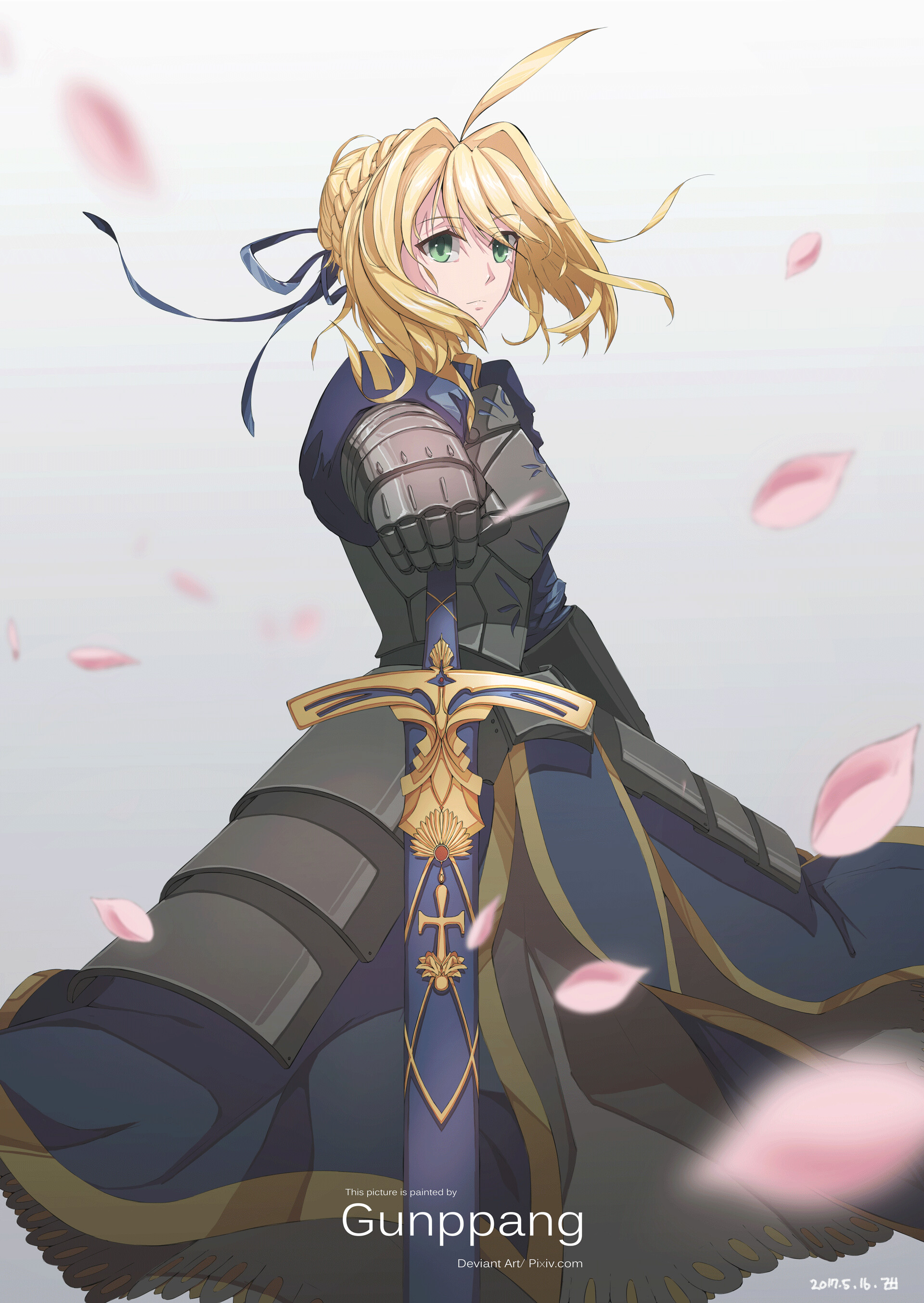 ArtStation - Saber (Fate/Staynight)