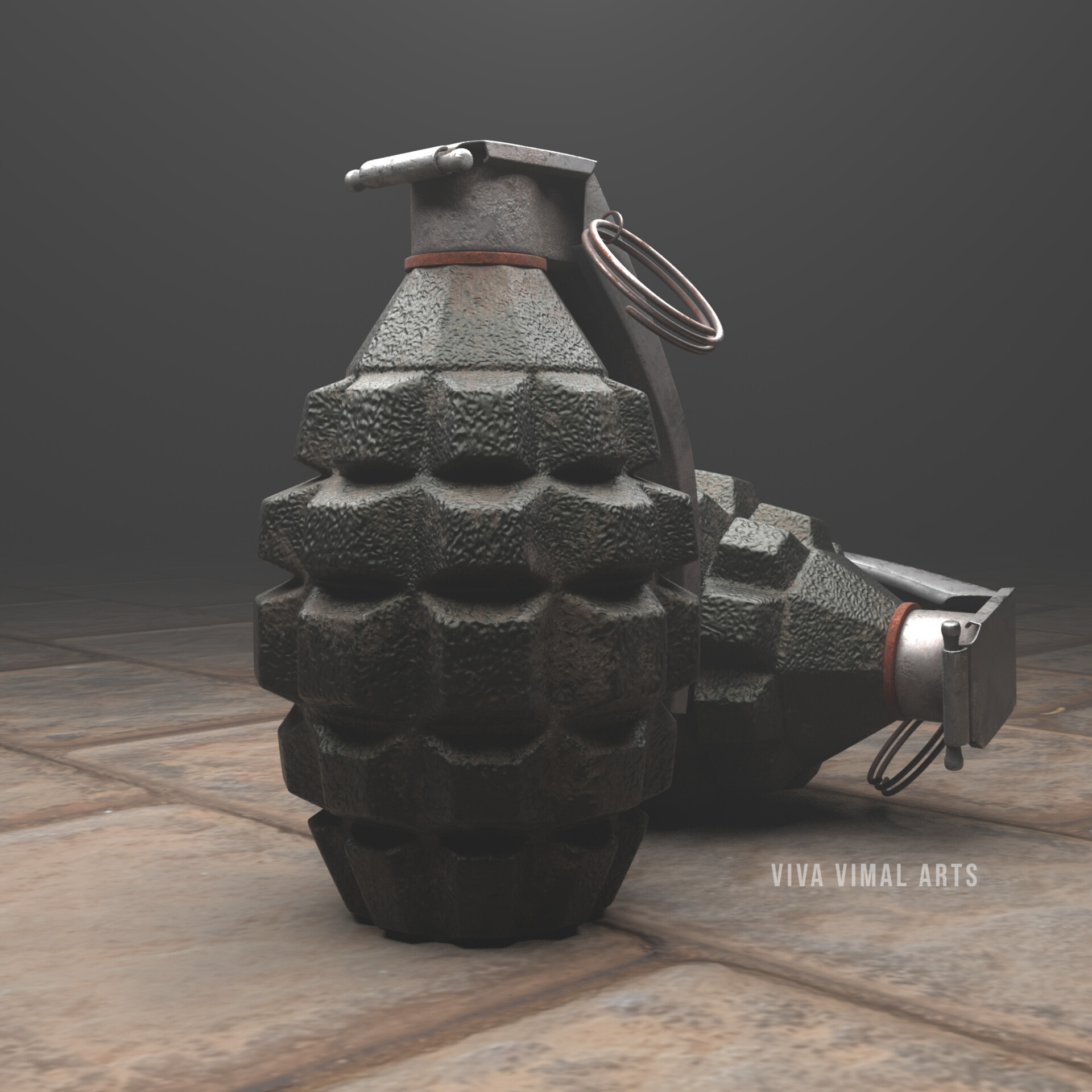 ArtStation - he-grenade - #practice