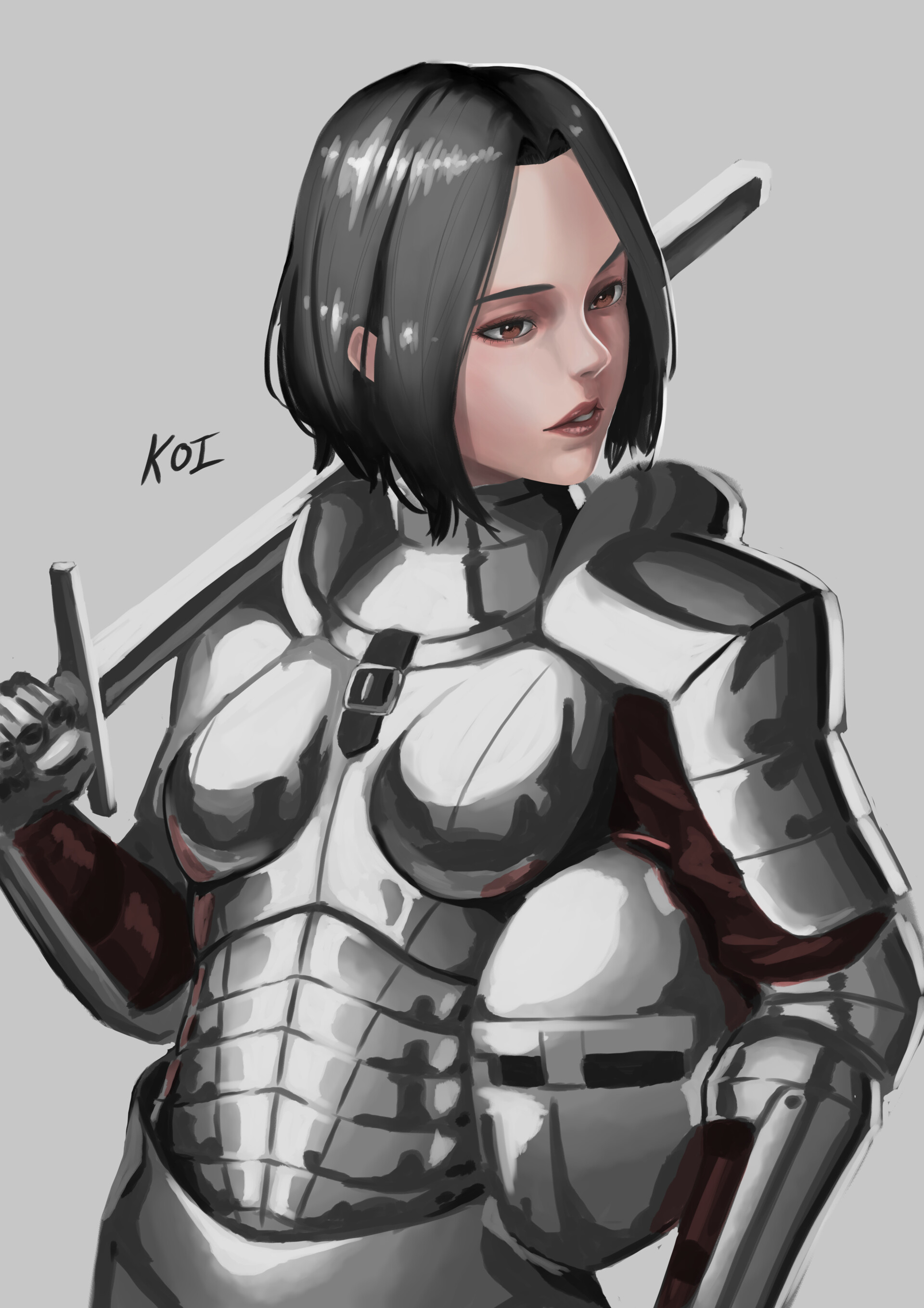 ArtStation - Practice: Metal painting