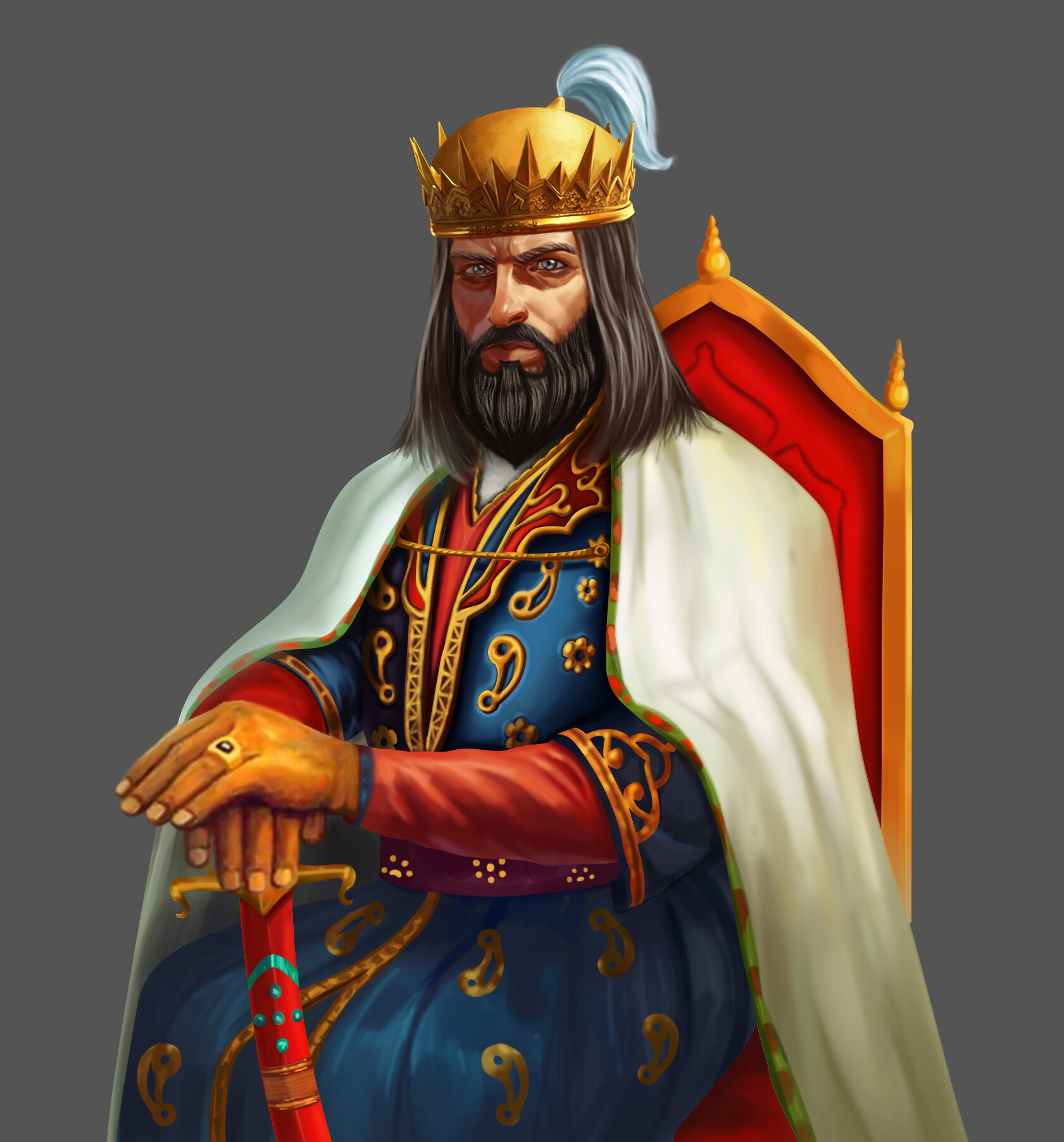 ArtStation - King WIP