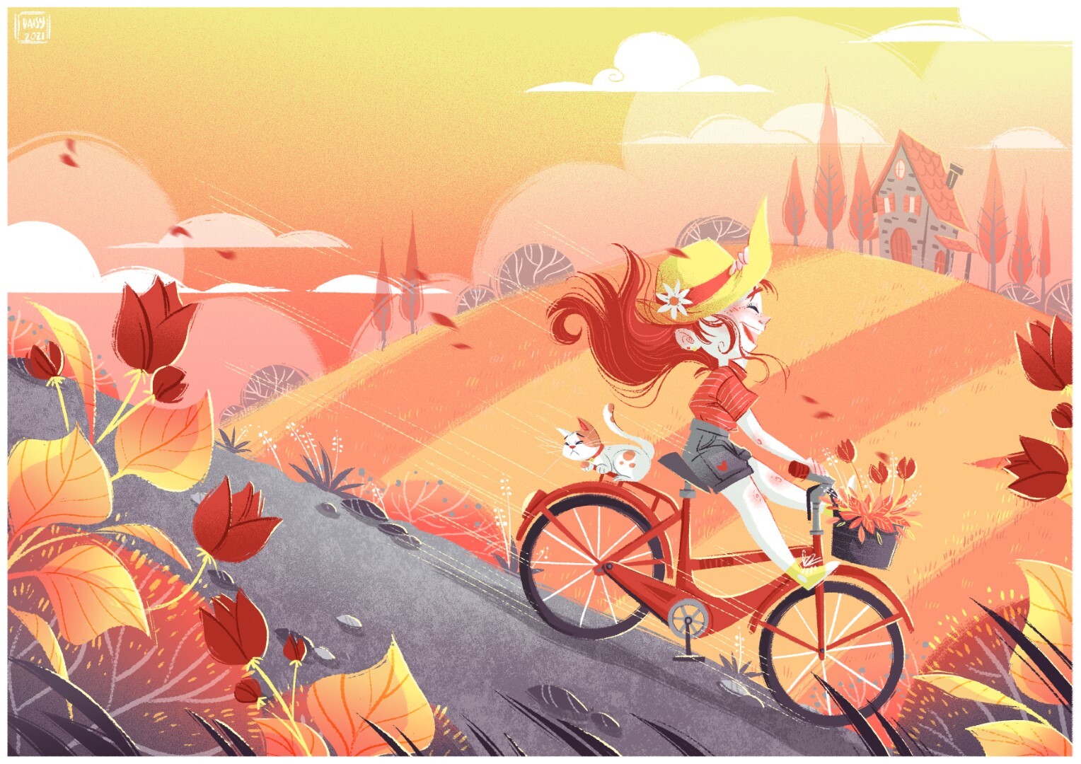 Daisy Ingrosso - Bicycle girl