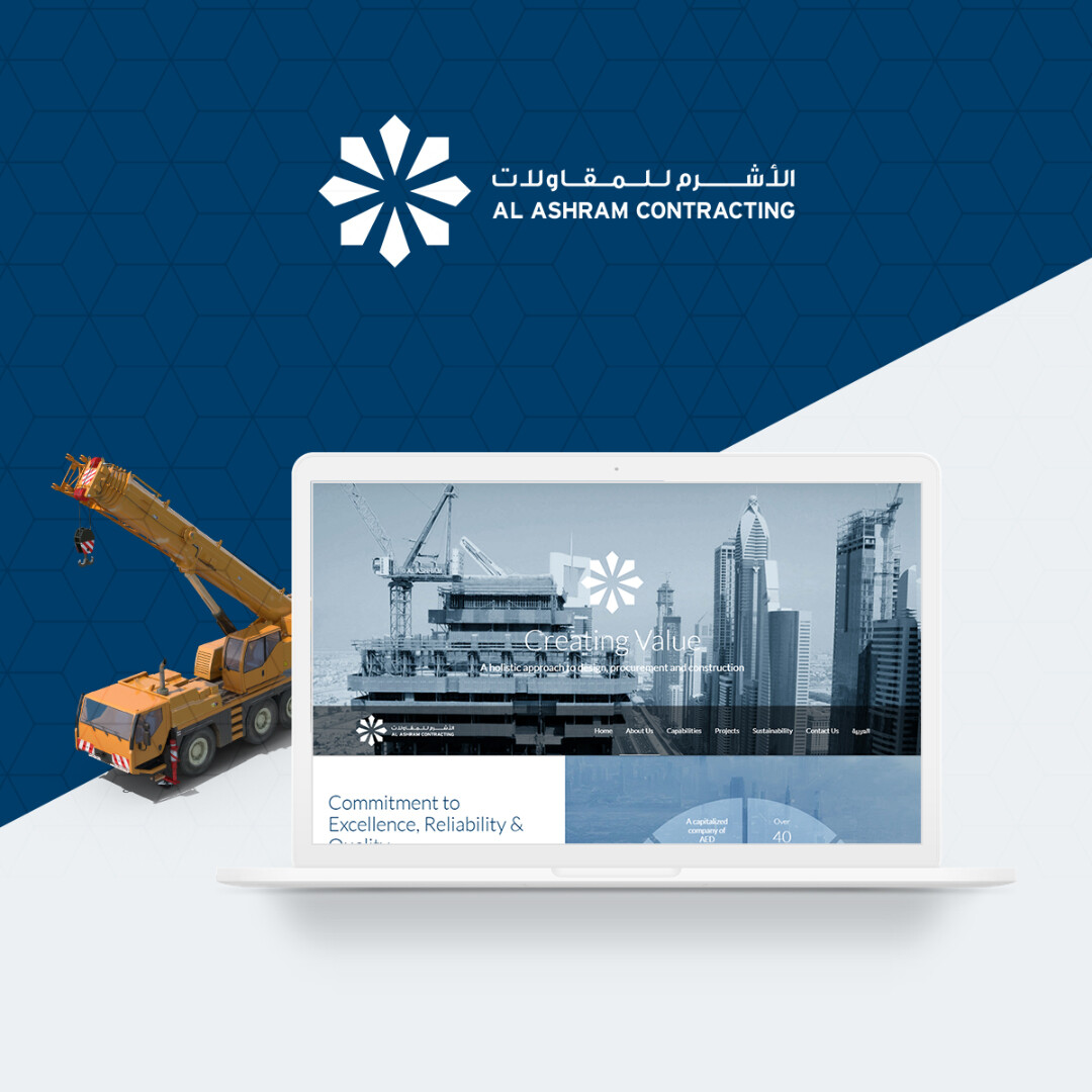 ArtStation - Al Ashram Contracting : Corporate Branding + Website