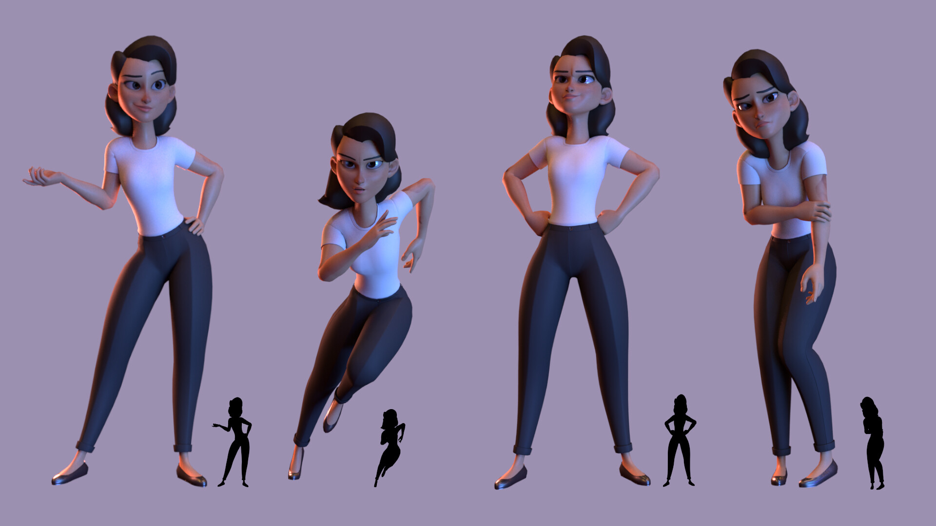 ArtStation - AMY POSES