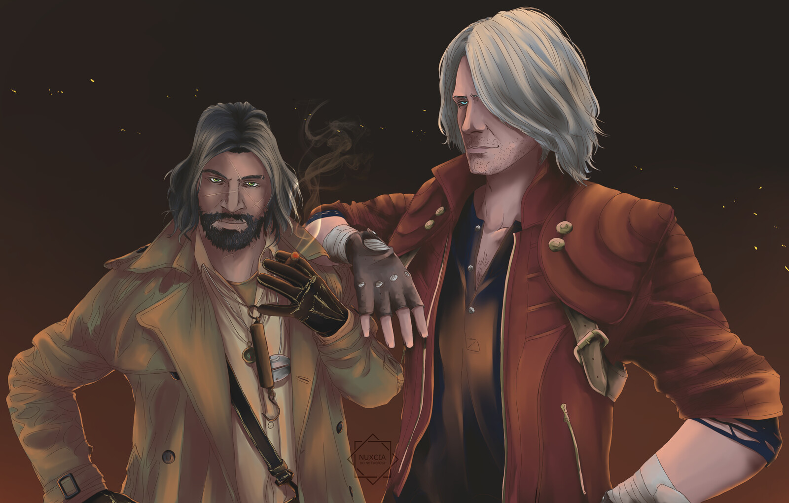 Nuxcia • - DMC5 x RE8 crossover #1