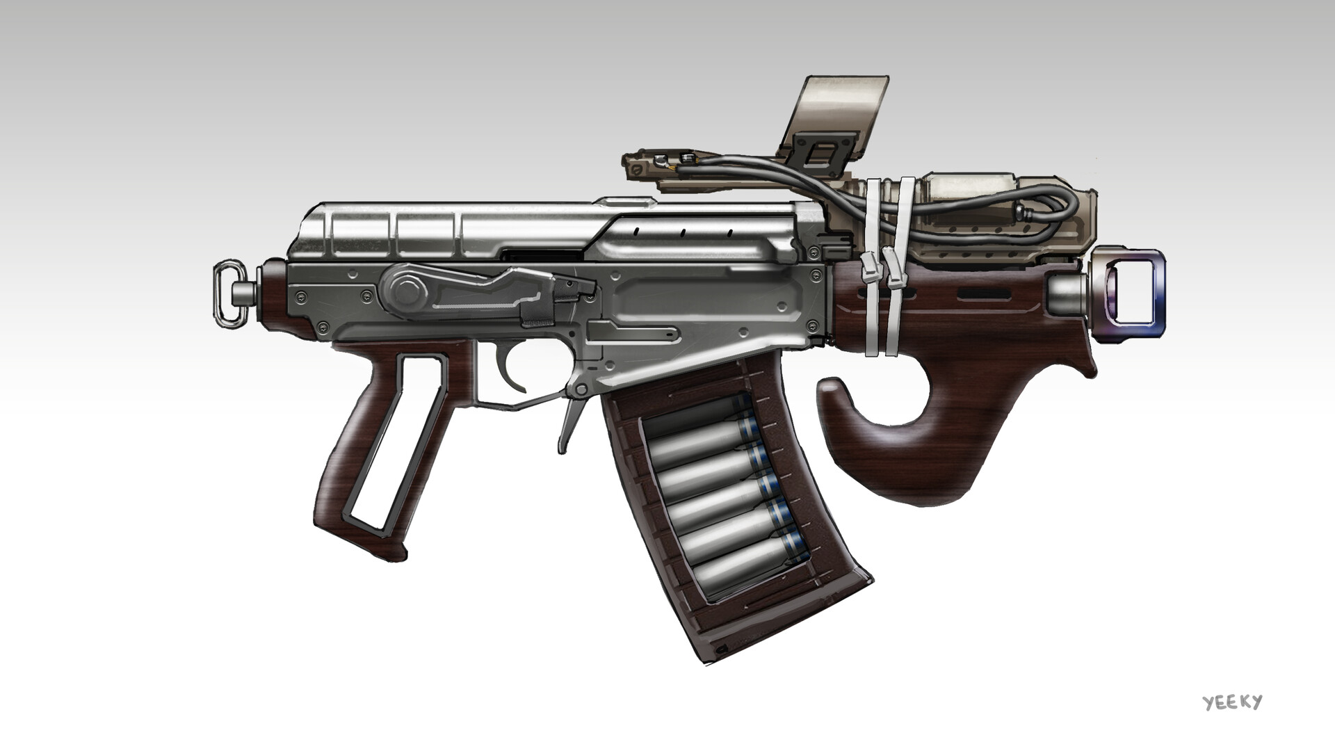 ArtStation - AK Heavy Pistol