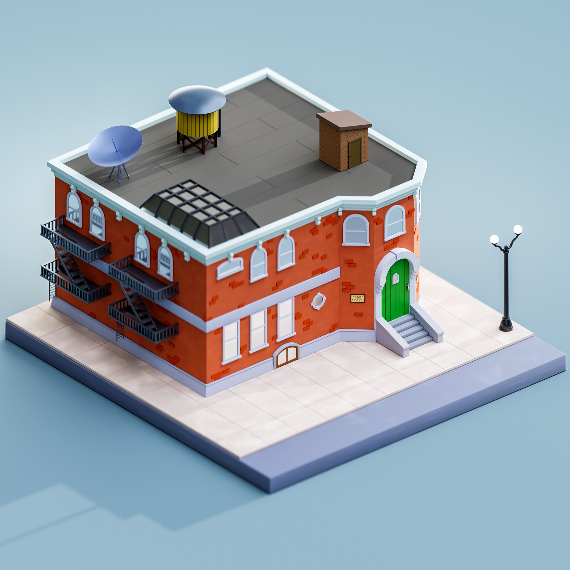 ArtStation - Sunset Arms - Hey Arnold!