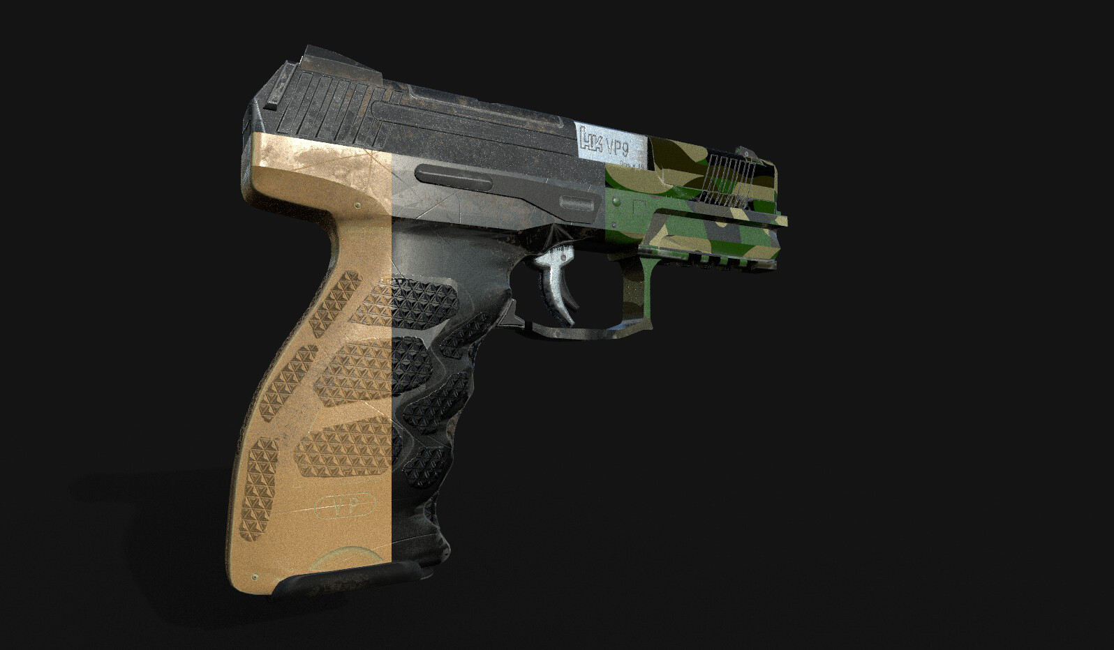 ArtStation - HK VP9 Handgun
