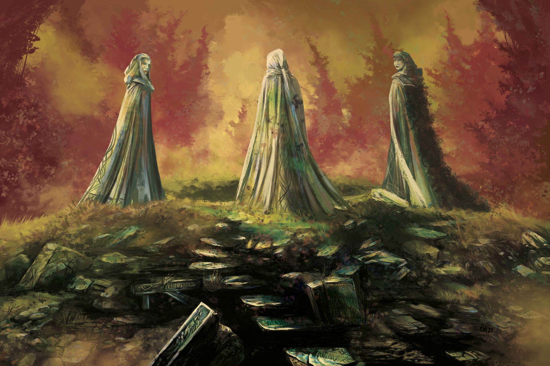 ArtStation - The ladies of Erinn
