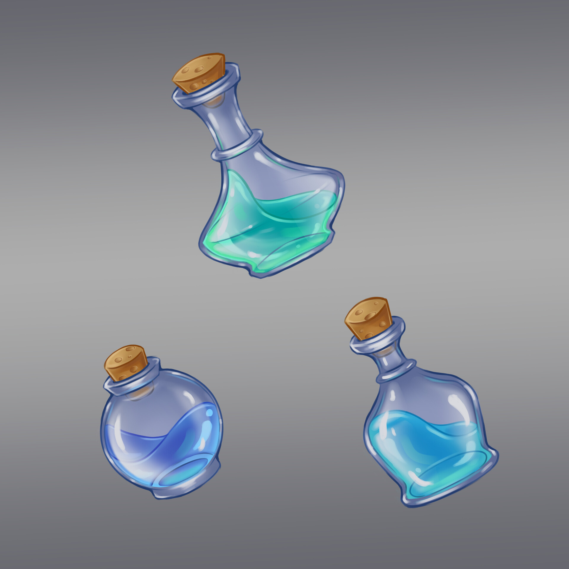 ArtStation - Potions