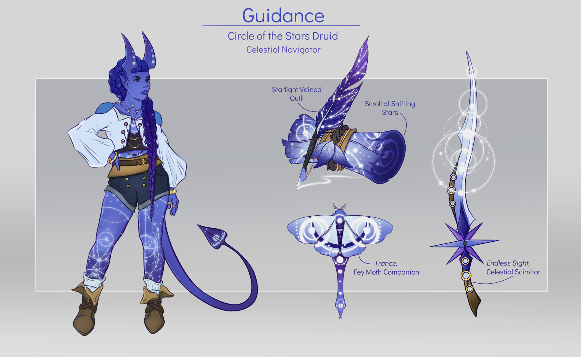 ArtStation - Circle of the Stars Druid