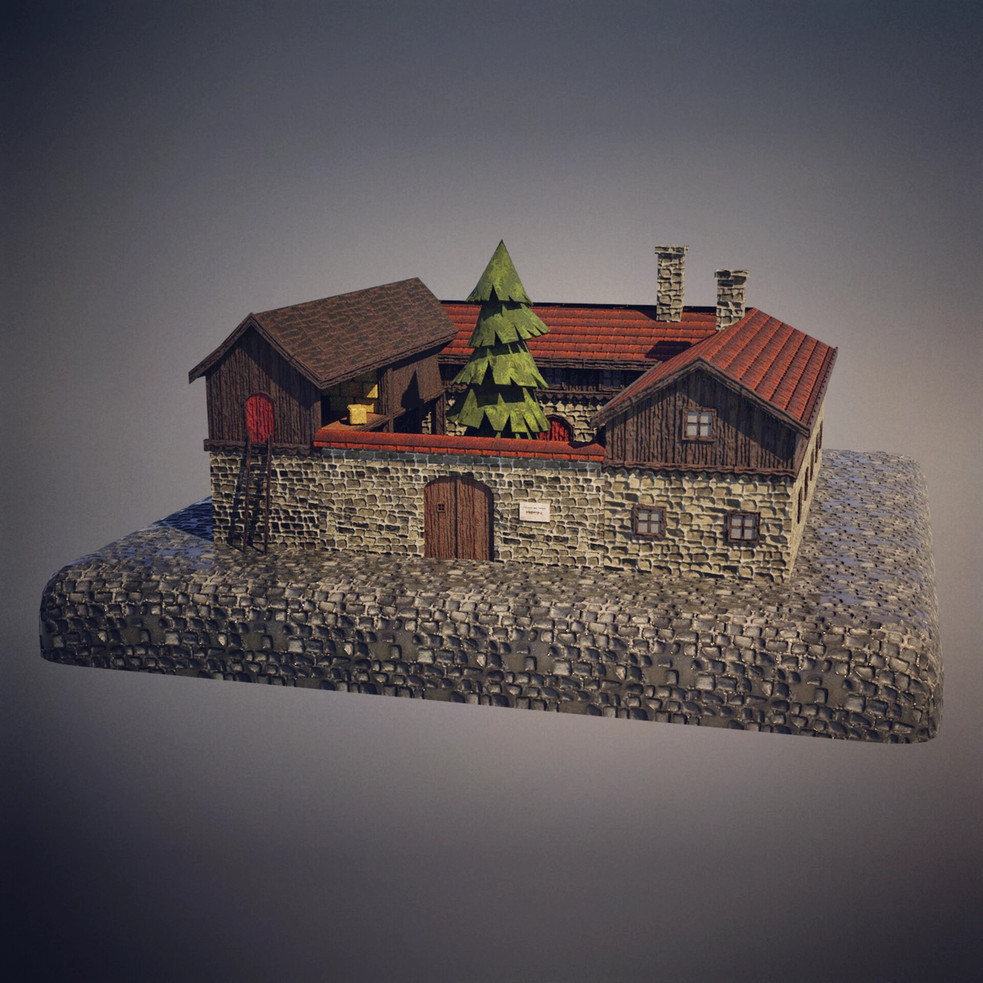 ArtStation - Dwarf House