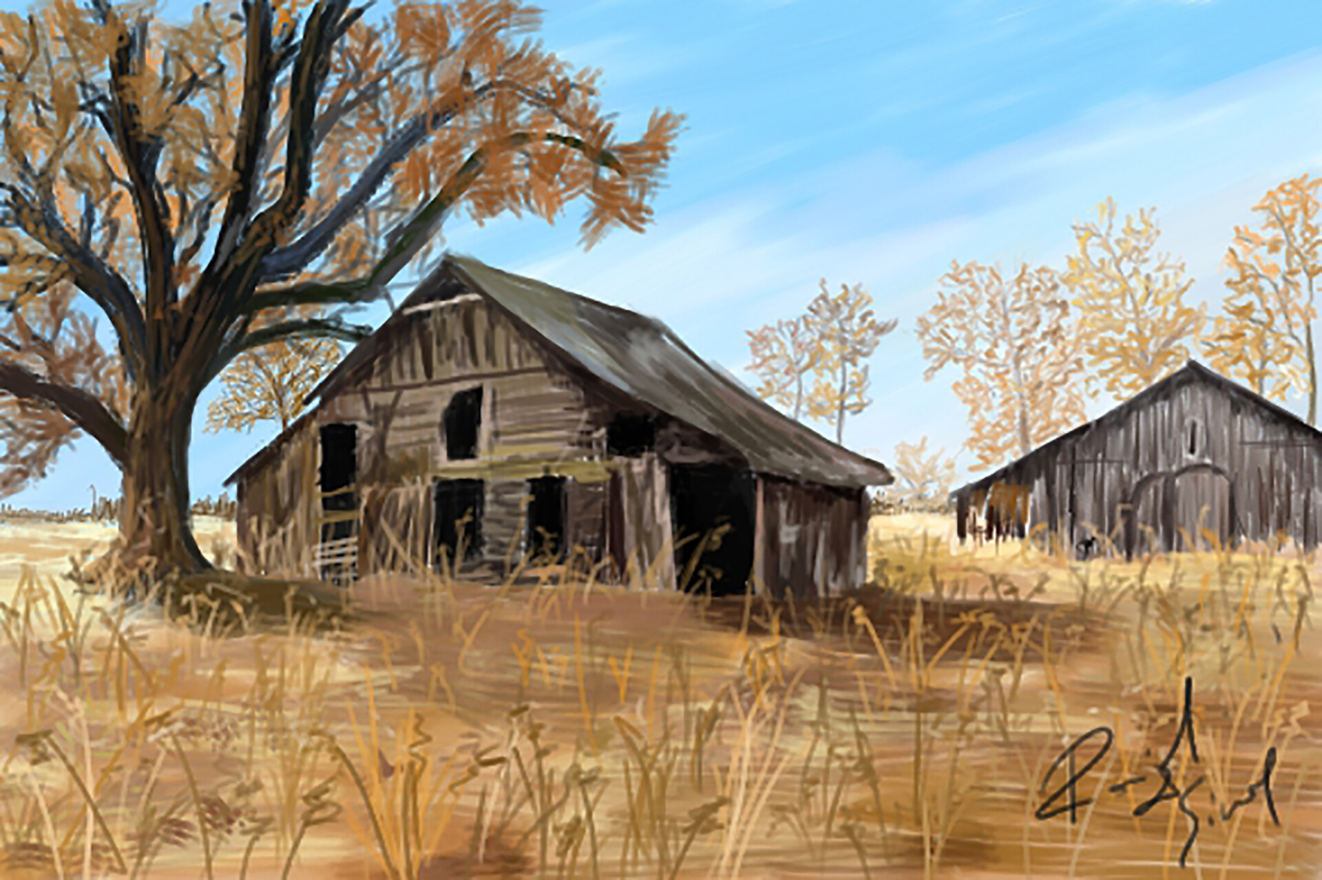 ArtStation - Abandoned Farms