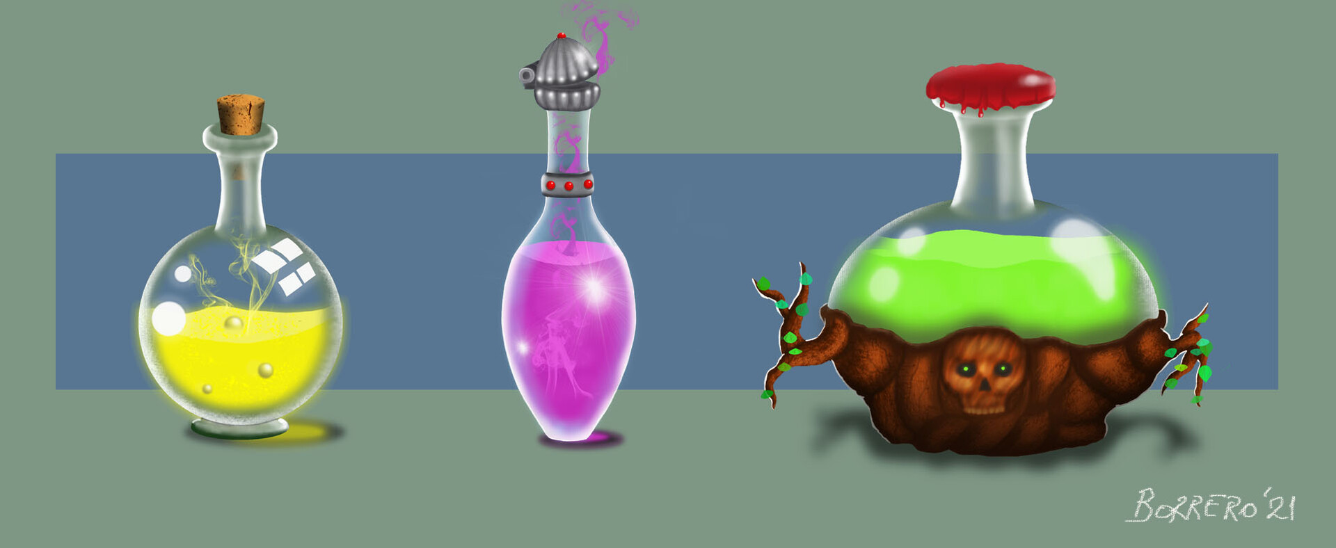 ArtStation - Little Potions