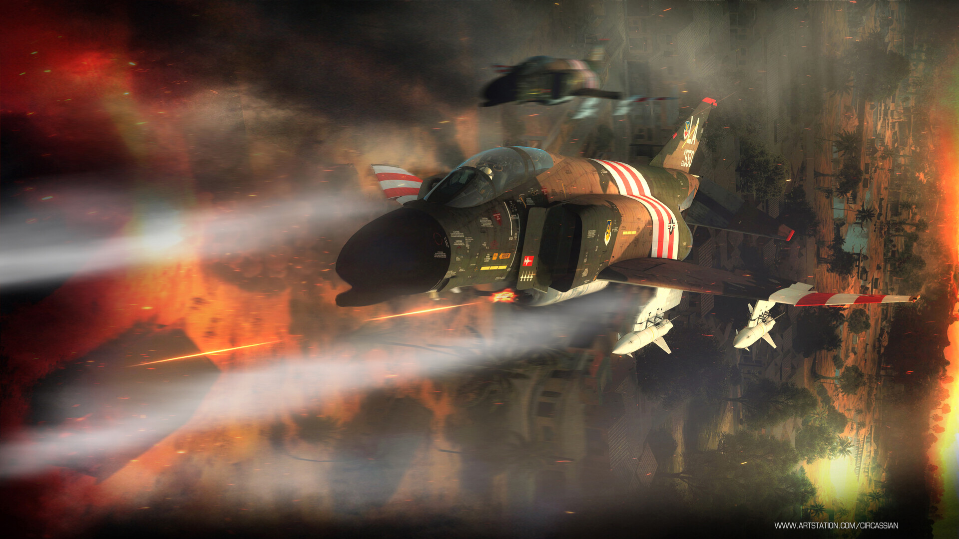 CIRCASSIAN - F4C Phantom II, of Unit 311th TFTS 58th TFTW USAF, Serial ...