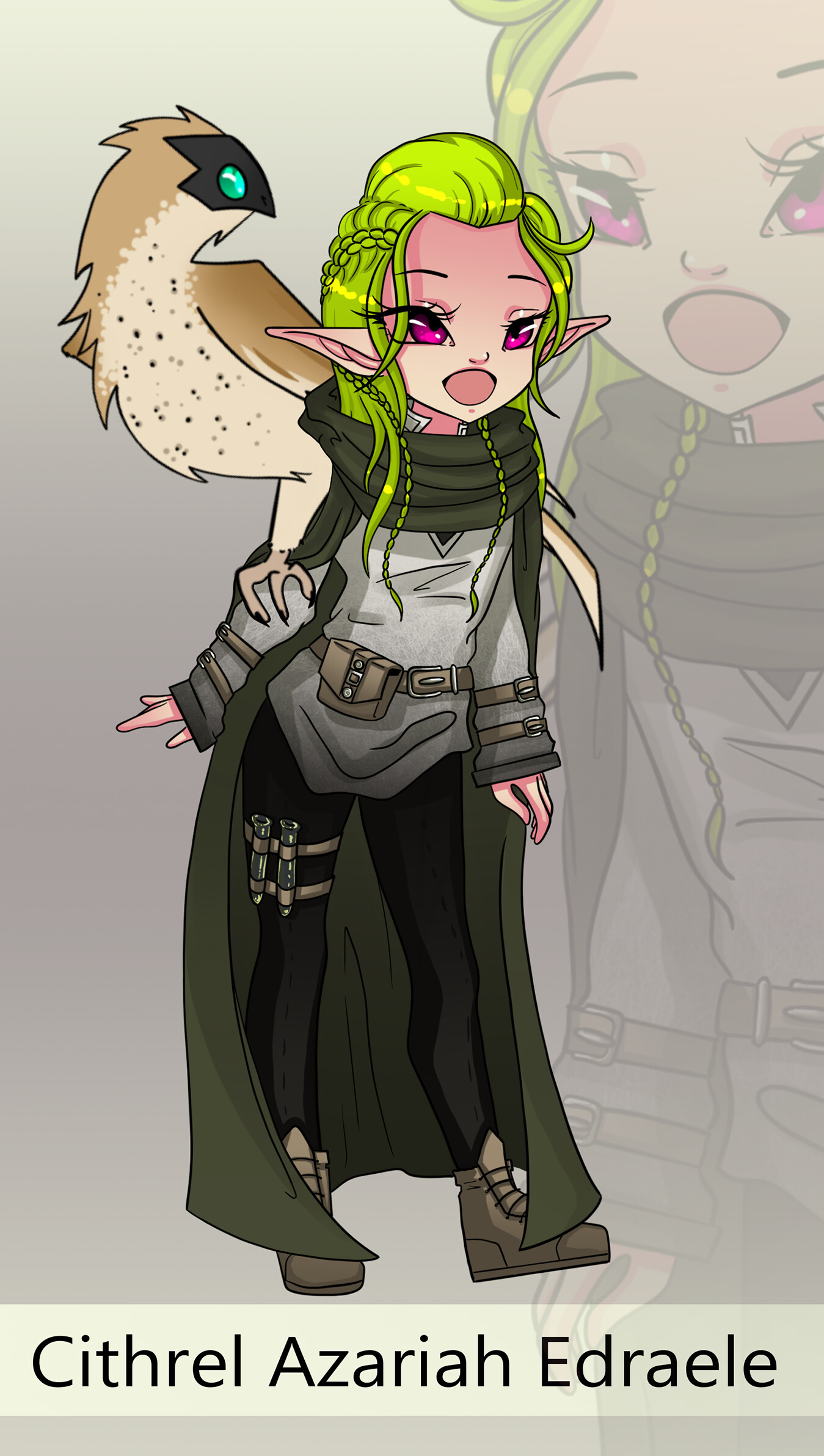 ArtStation - Cithrel Character Sheets