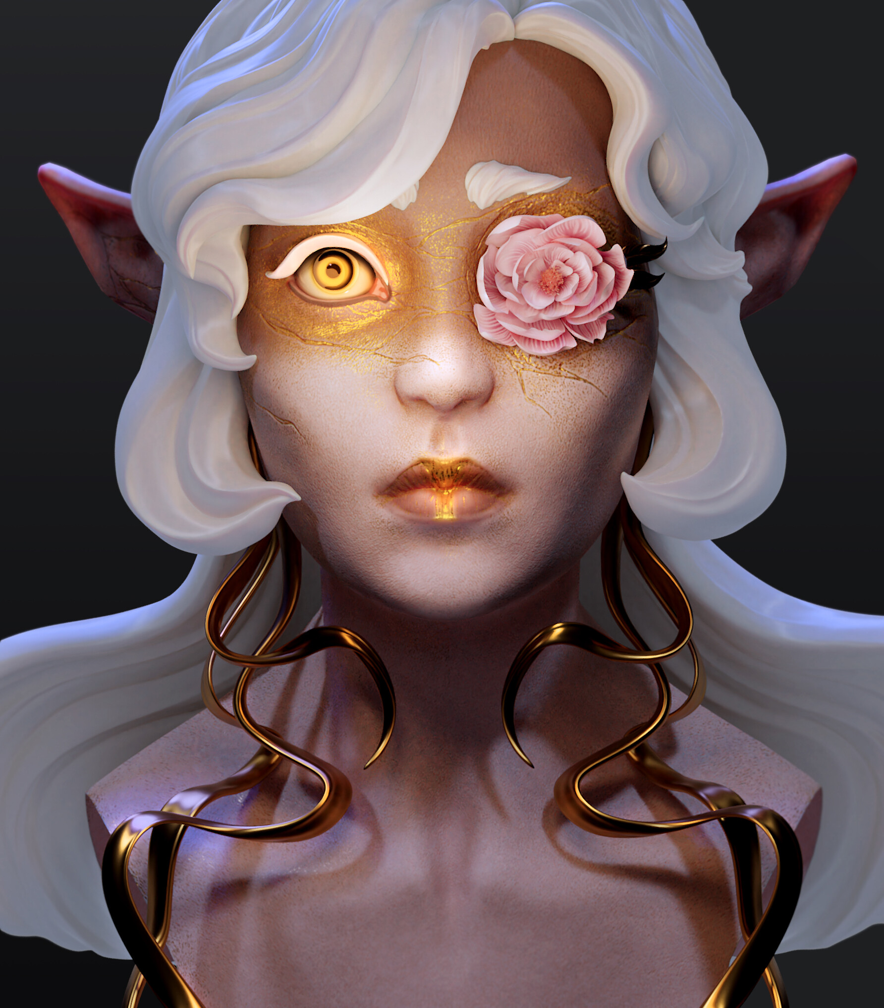 ArtStation - Flower Girl