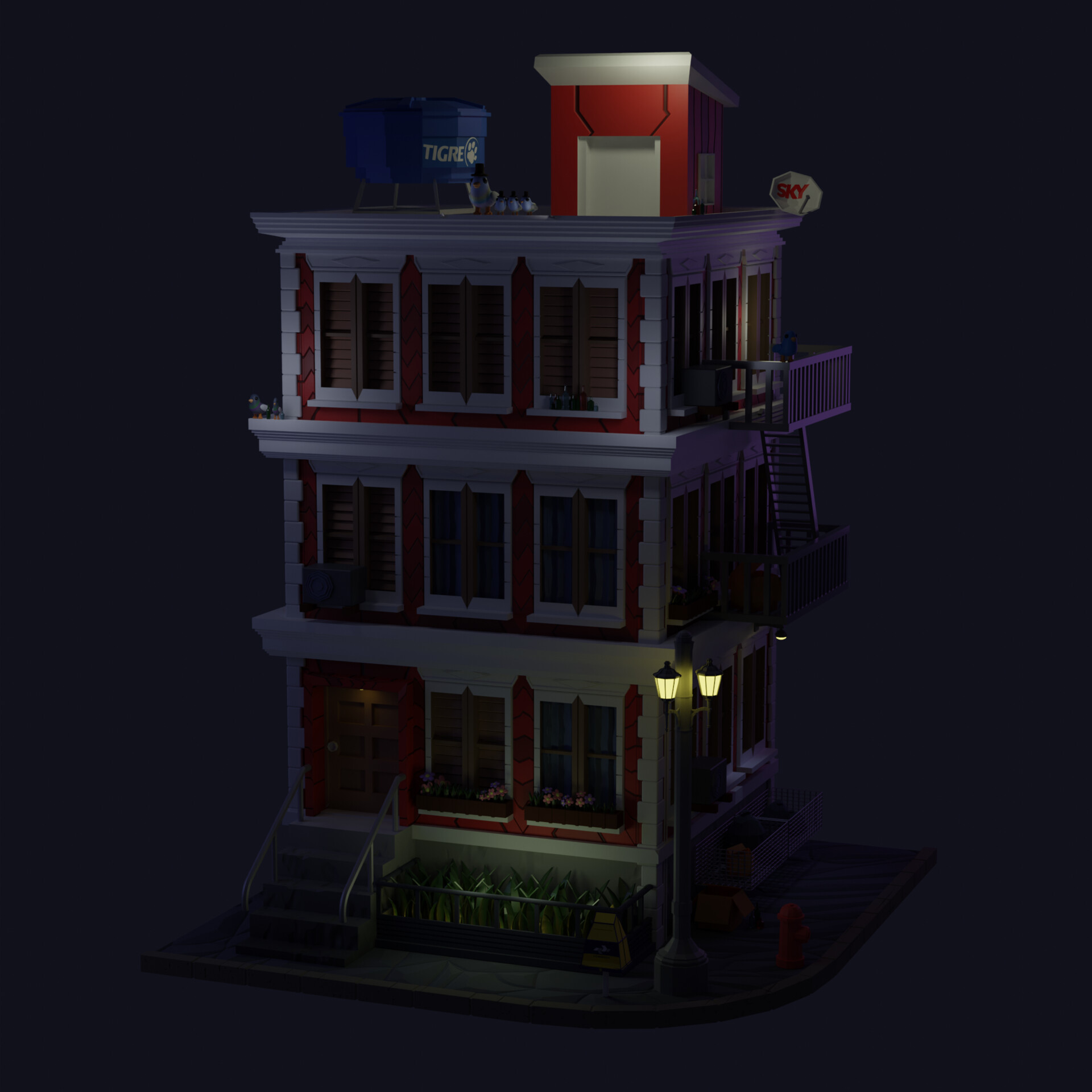 ArtStation - Apartment Building