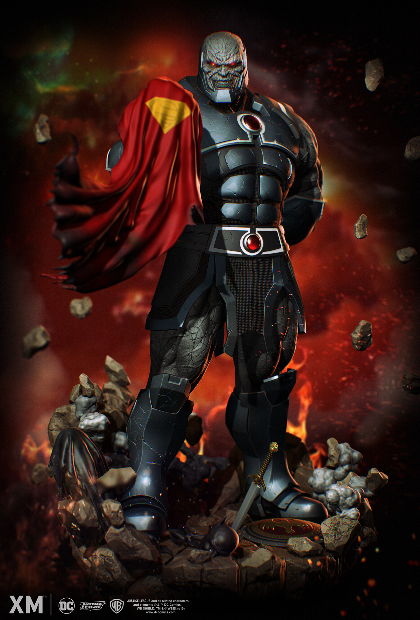 Paul Tan - Darkseid 1/6 scale, XM studios