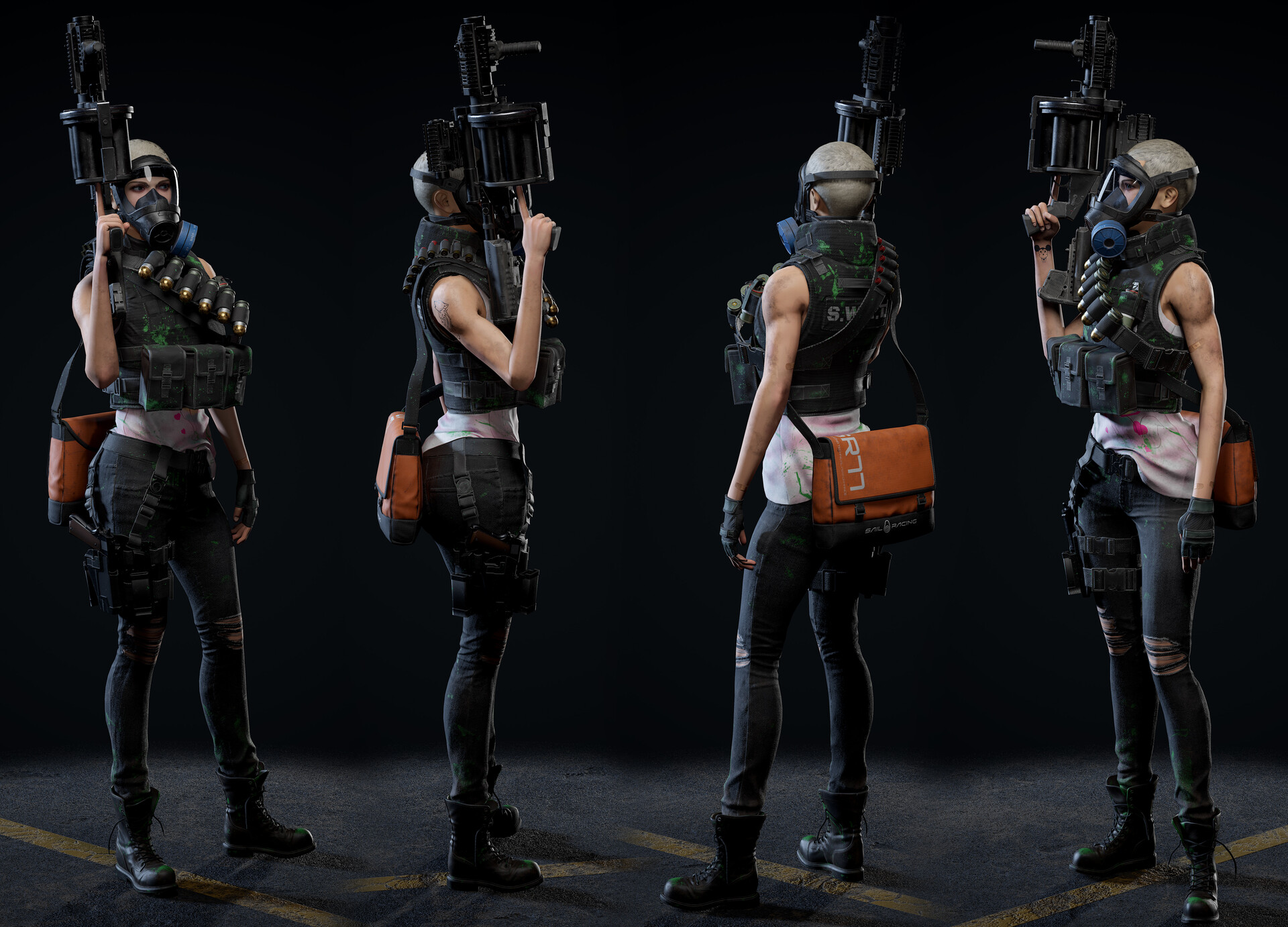 YunSu Kwon - Division2 Hyenas Fanart