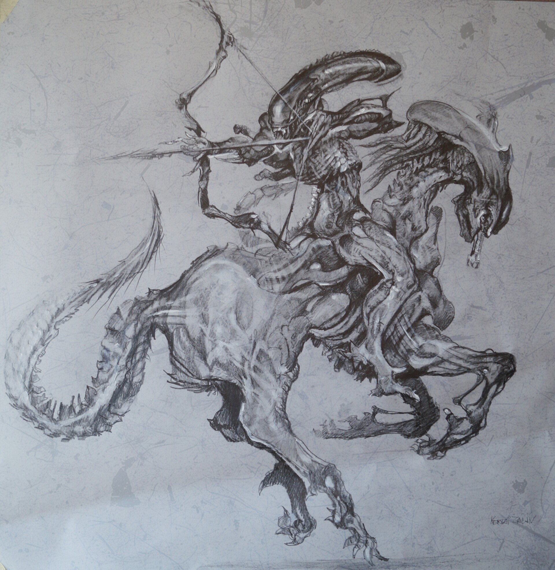 ArtStation - Sagittis alienis libera nos Domine