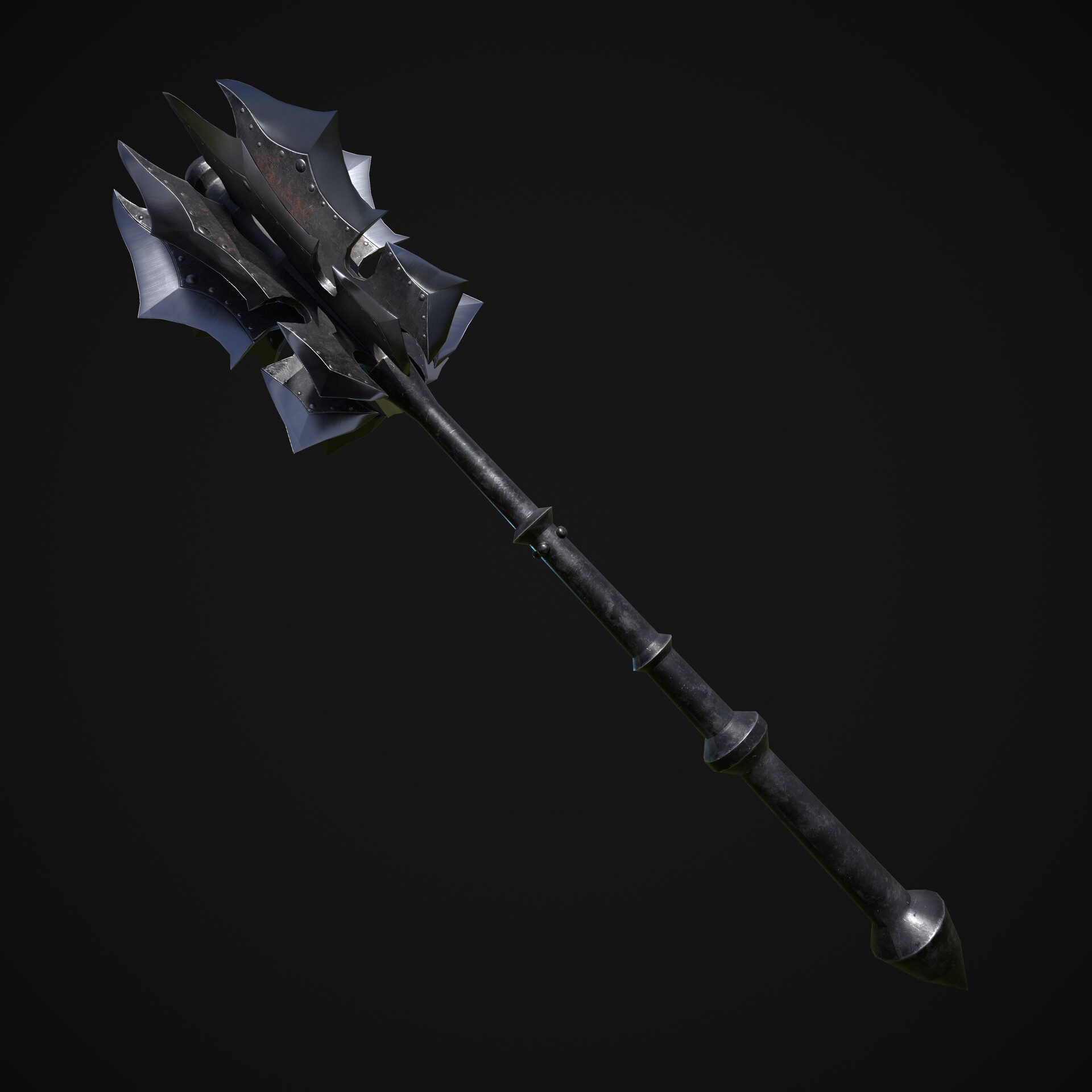 Fantasy Flanged Mace
