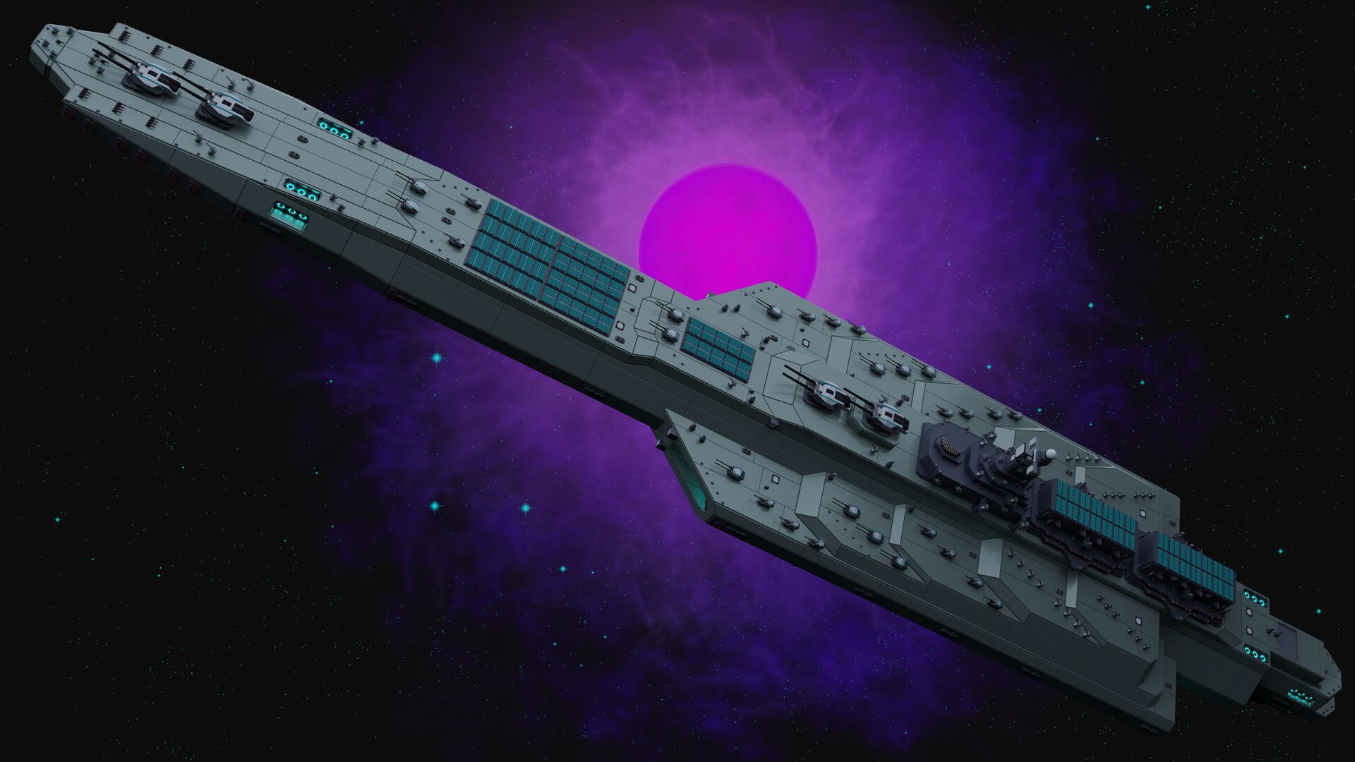 ArtStation - Vorm Heavy Battlecruiser