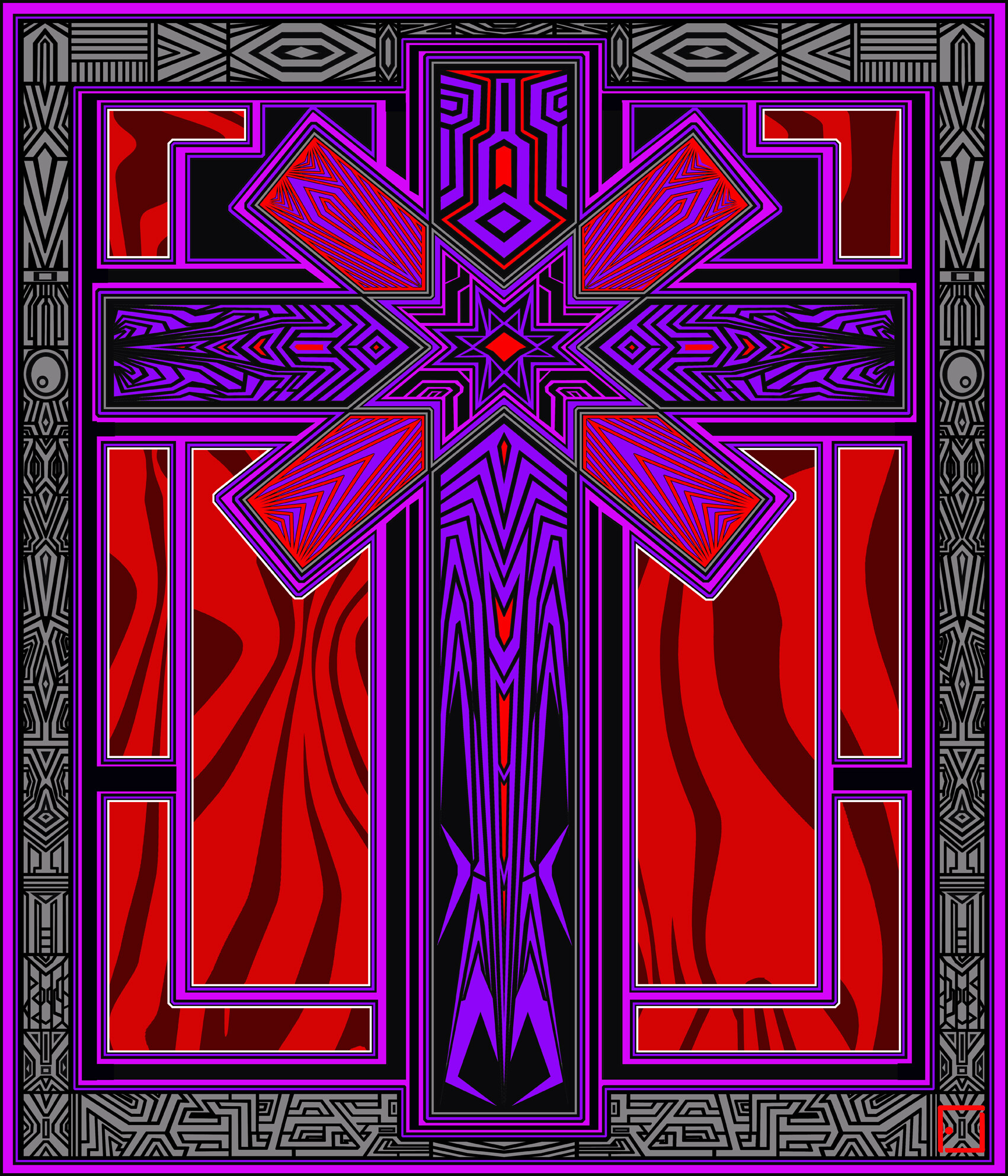 ArtStation - The dark cross