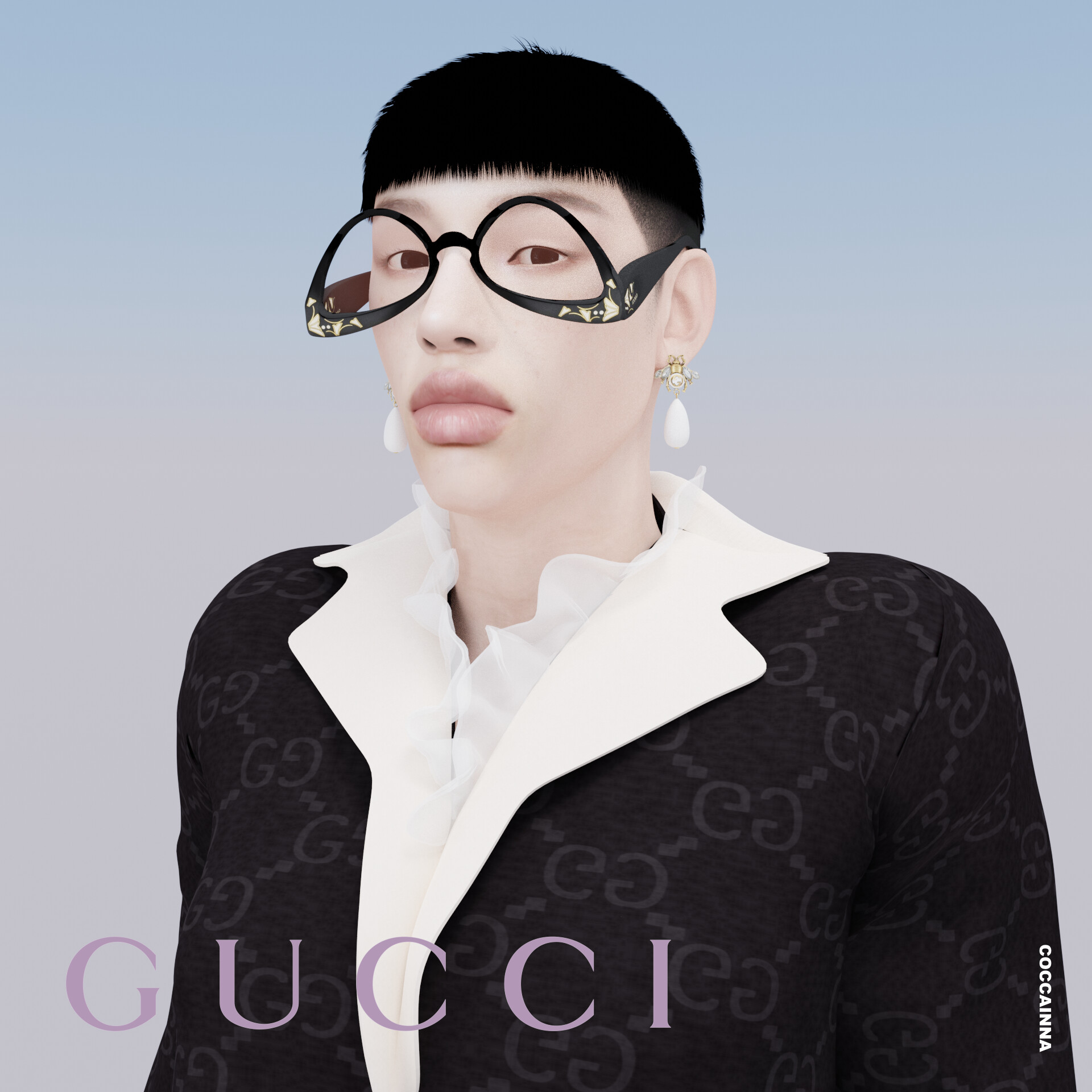 COCCAINNA - GUCCI Advertising Inspo #1