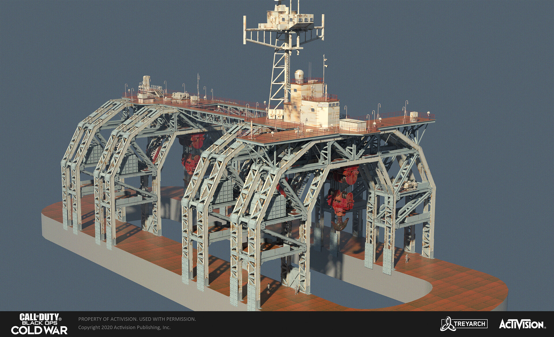 Sam J Chon - Call of Duty: Black Ops Cold War Multiplayer Map: Armada