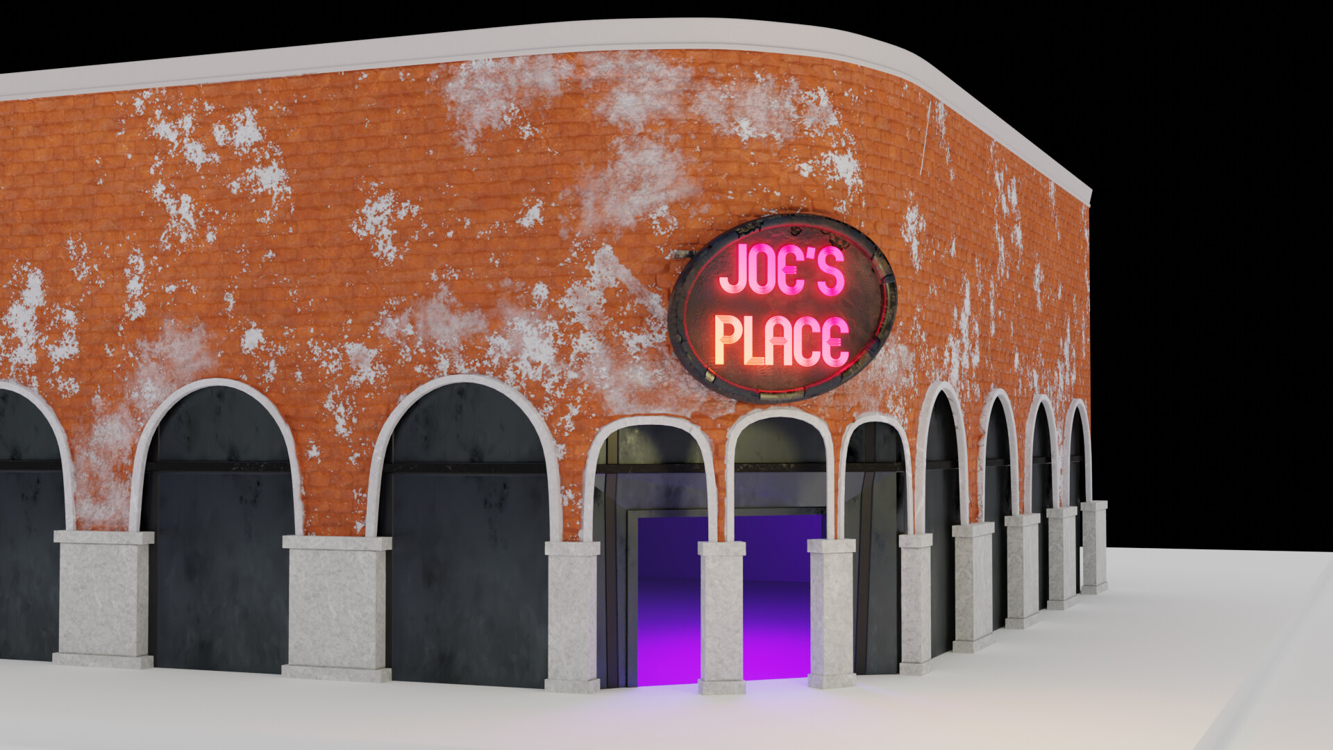 ArtStation - Arcade Exterior