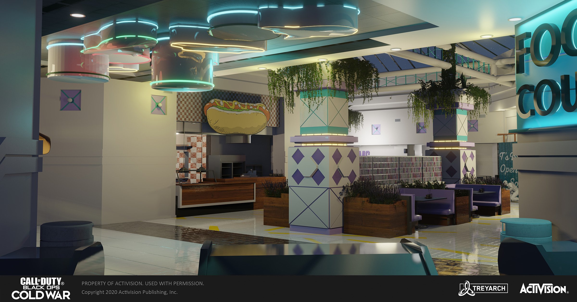 Sam J Chon - Call of Duty: Black Ops Cold War Multiplayer Map: The Pines