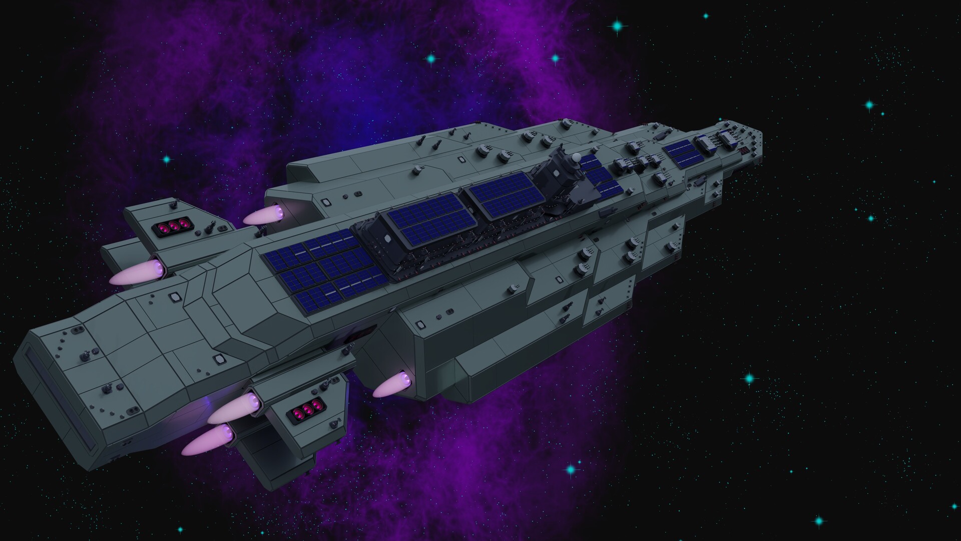 ArtStation - Tovor Heavy Battlecruiser 2