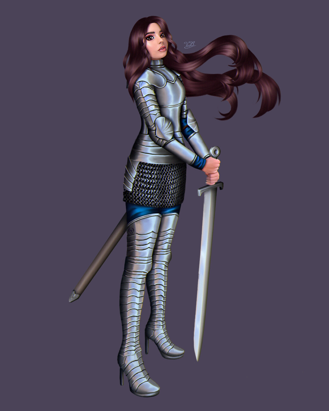 ArtStation - Swordwoman